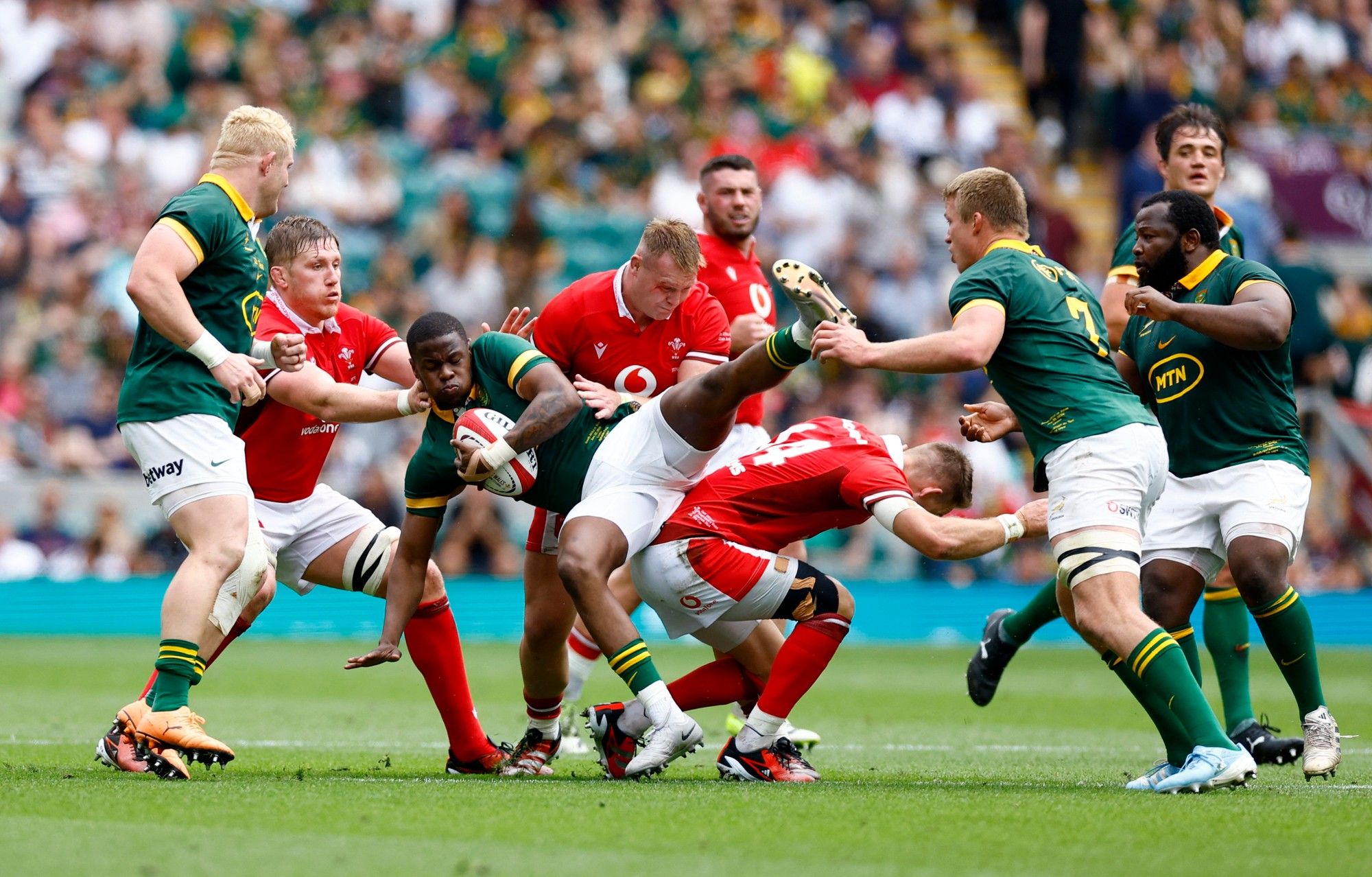 Springbok player ratings v Wales: Fassi, Nche in command, and what a ...