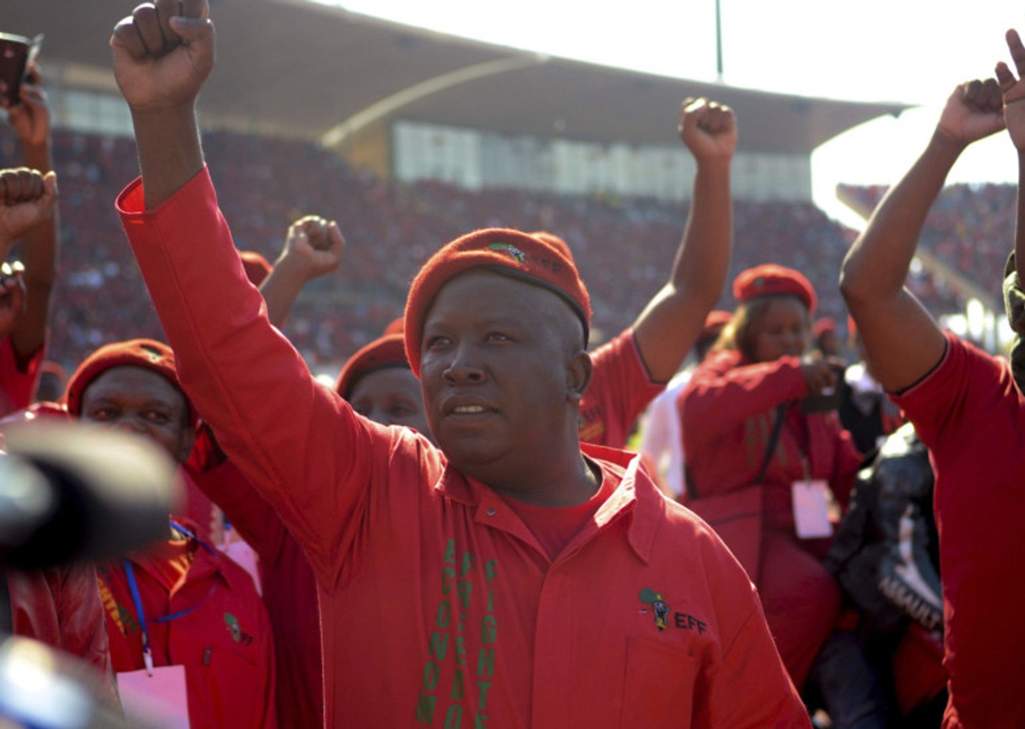 Hundreds in Sandton for EFF celebration