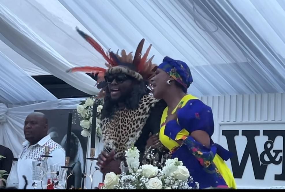 Inside Wiseman Mncube's traditional wedding to Nokubonga Ngobeni