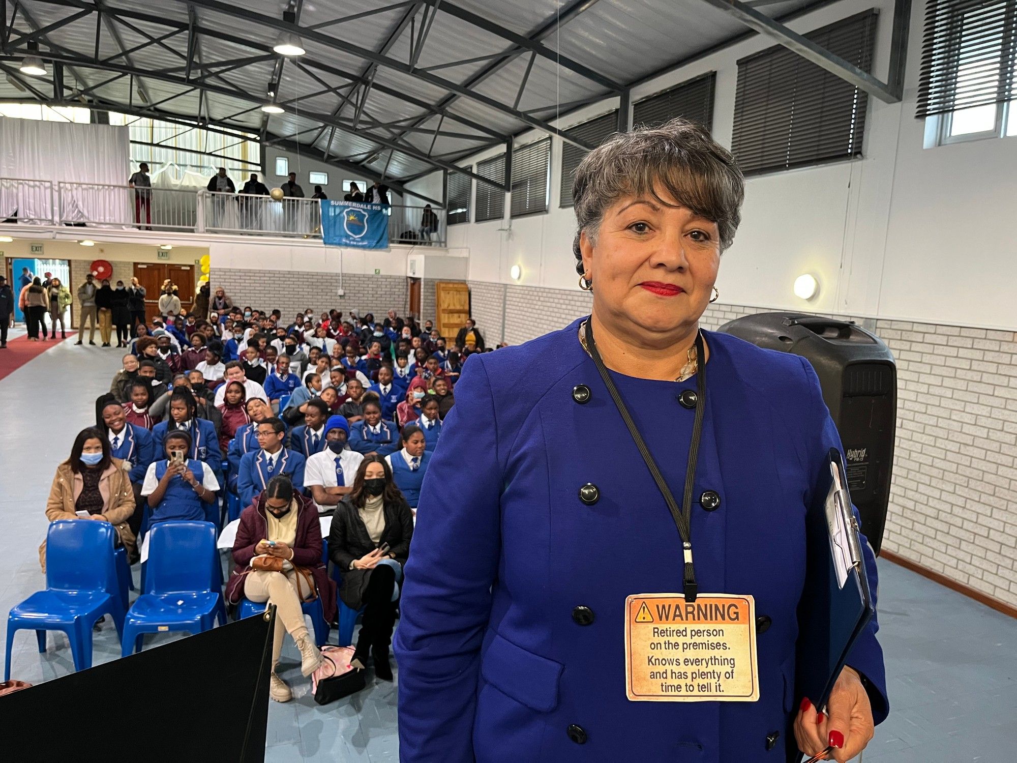 Surprise farewell for passionate principal