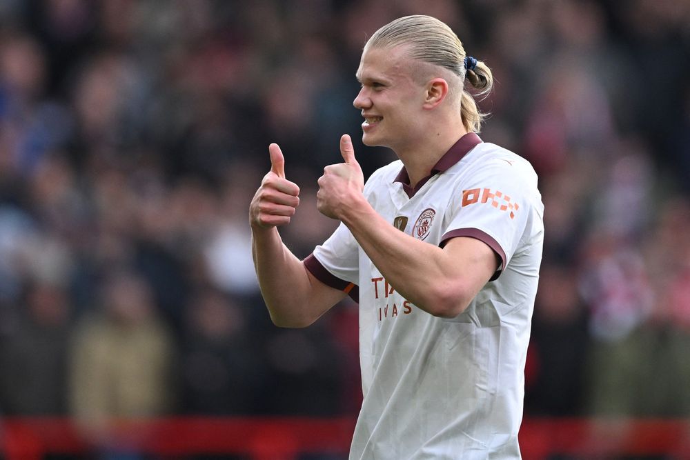 Manchester City keep pace in title race with win over Nottingham Forest