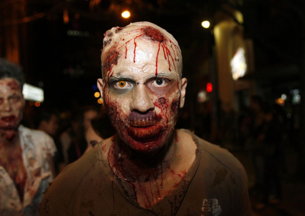 Zombies ‘invade’ TV station