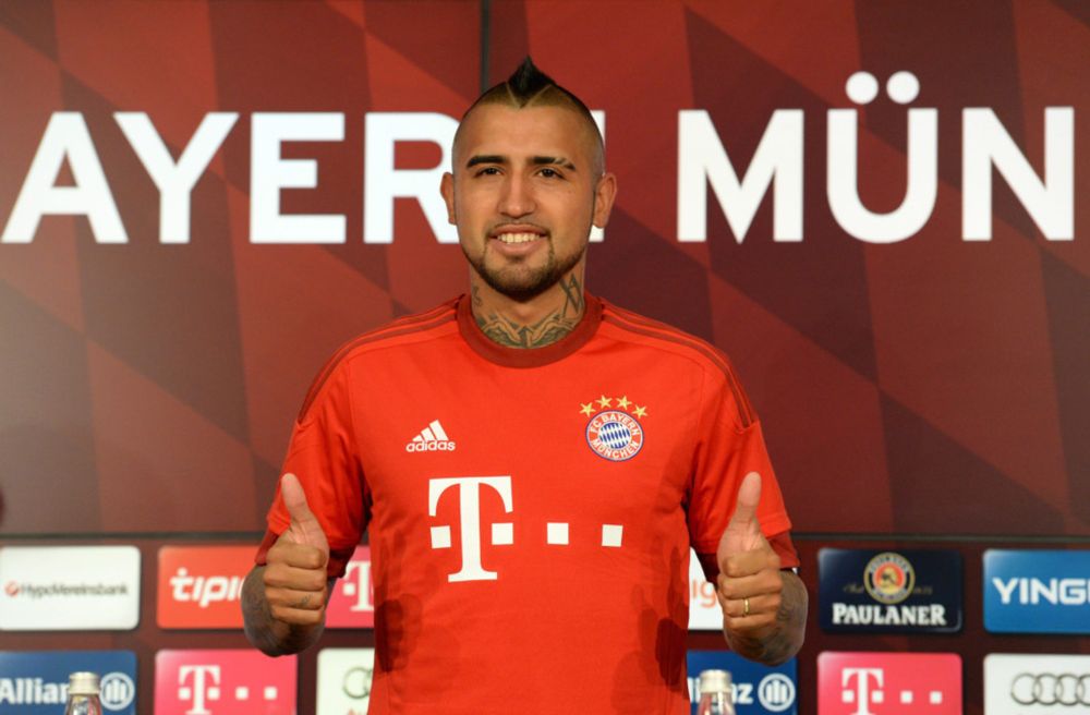 Vidal completes €40m move to Bayern