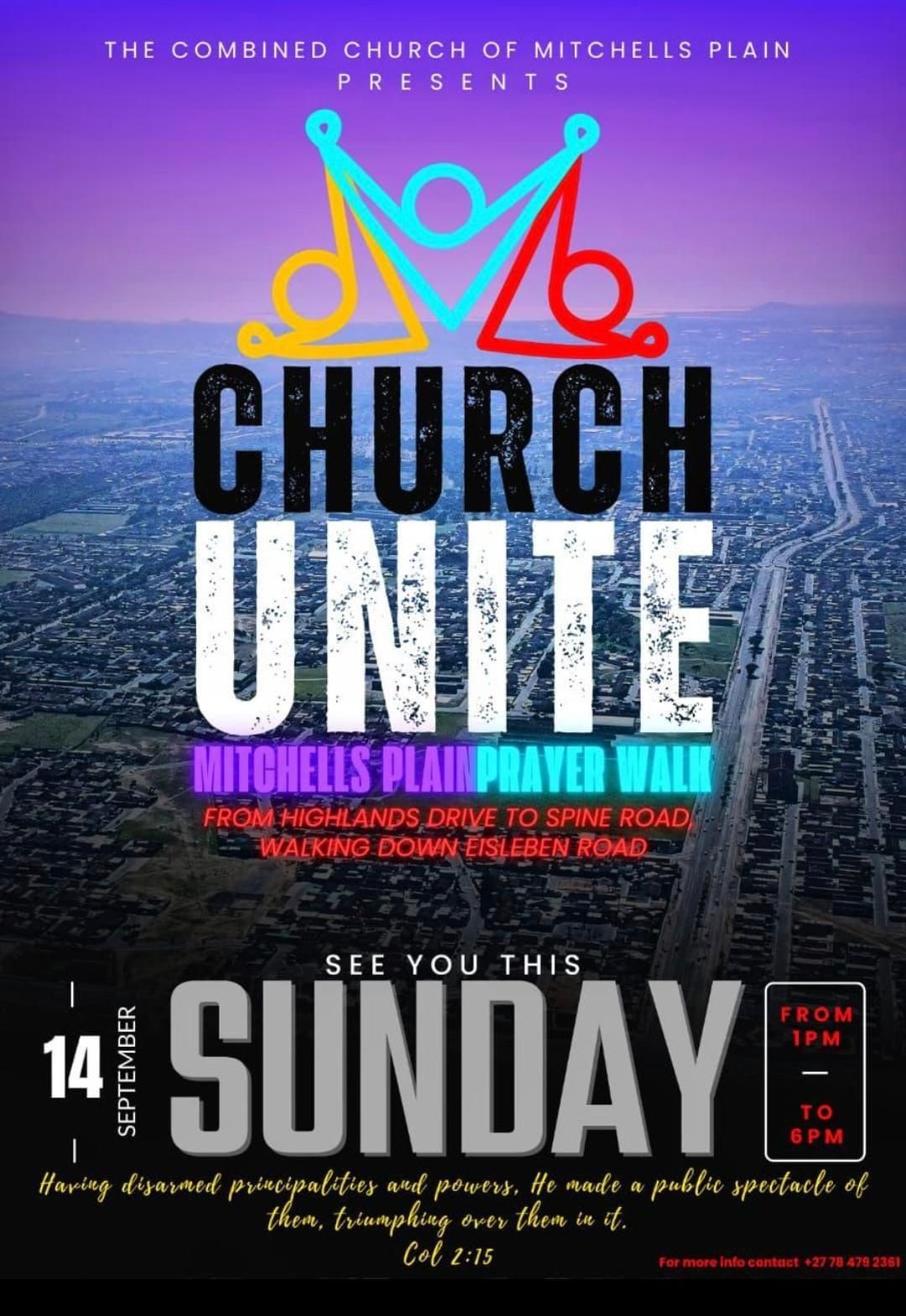 Join the Mitchells Plain Prayer March: a call for unity and hope