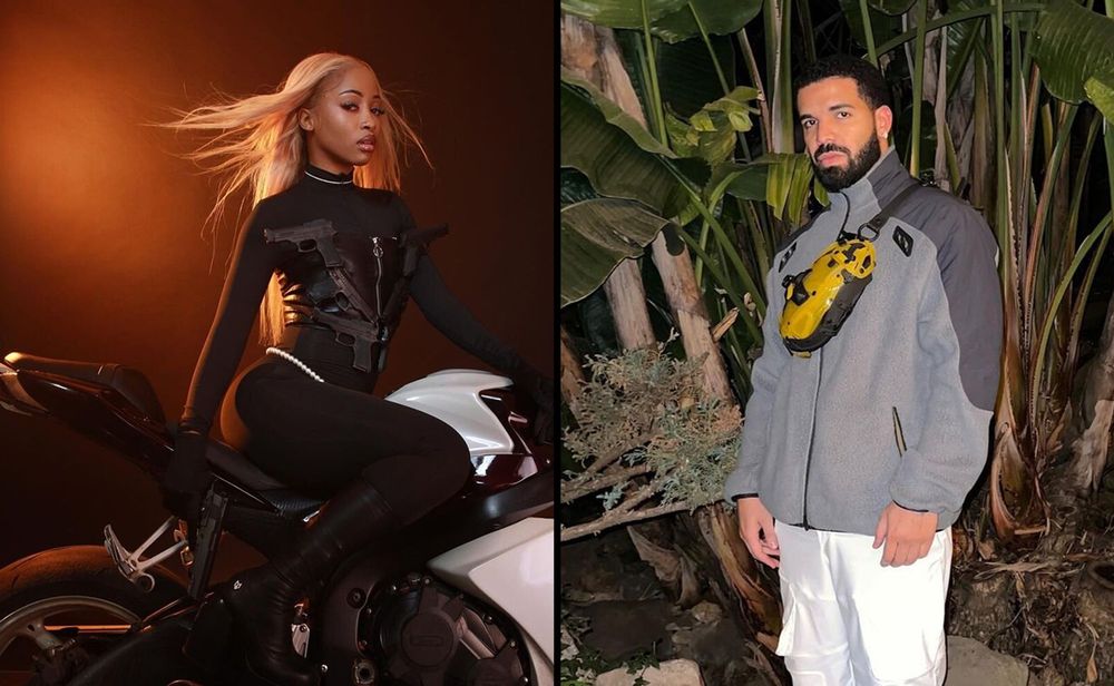 Drake makes surprise appearance in Uncle Waffles’s IG Live comments