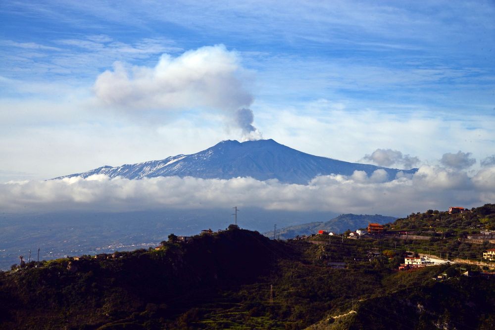 Italy’s Mount Etna volcano erupts again