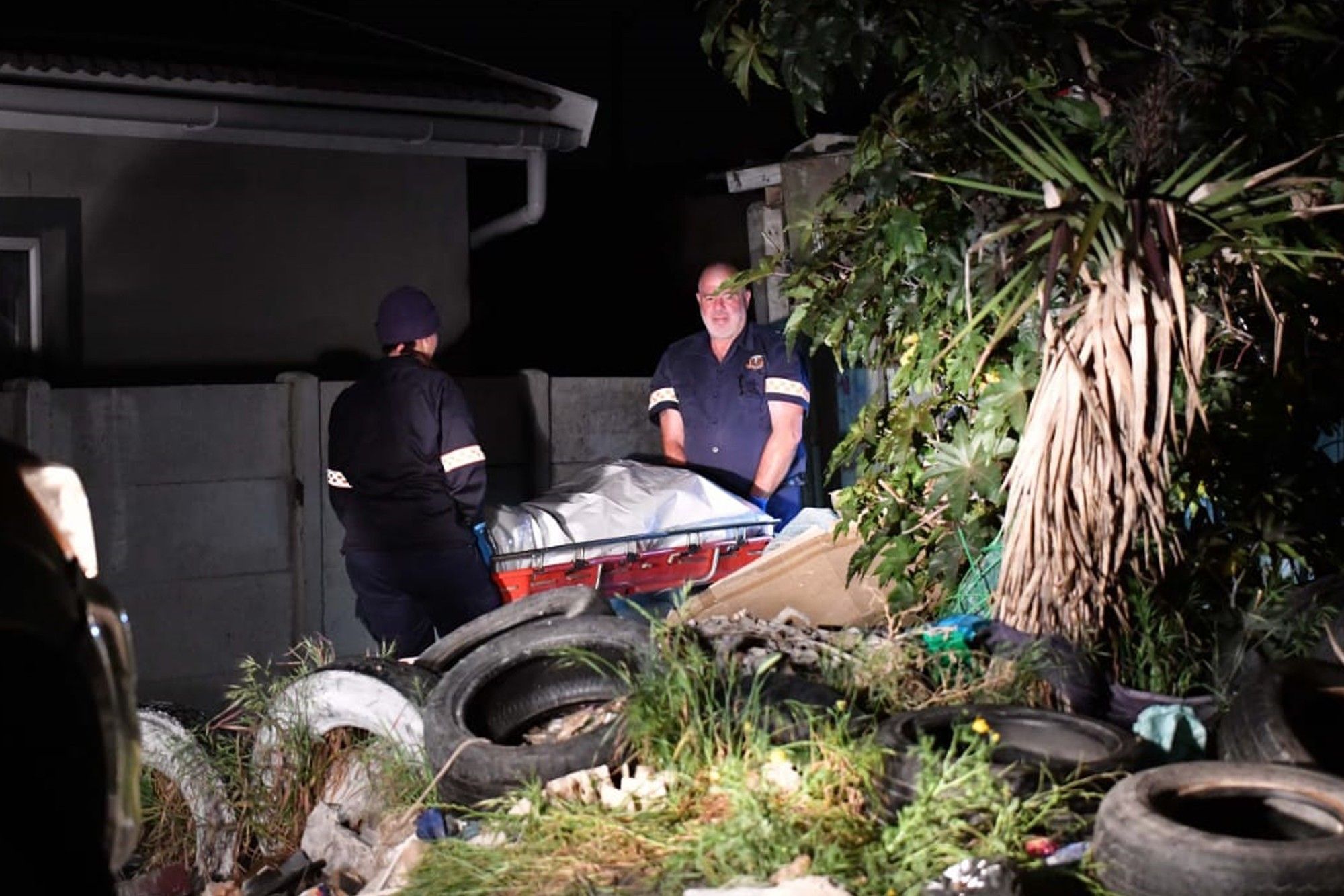 Two men shot and killed by unknown gunman