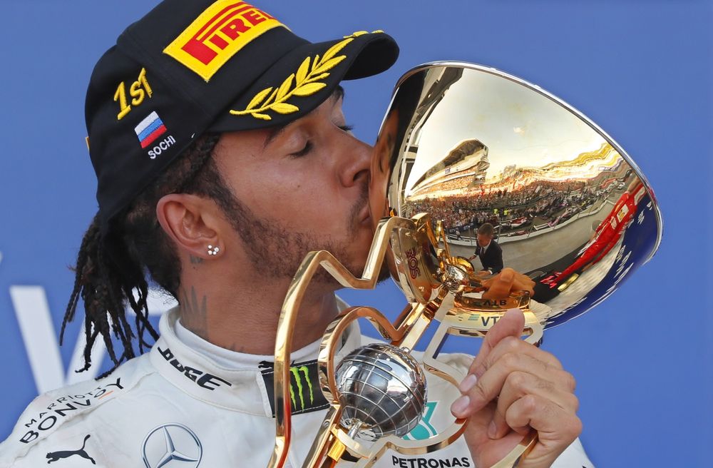 Hamilton taking it 'one race at a time' as sixth title looms