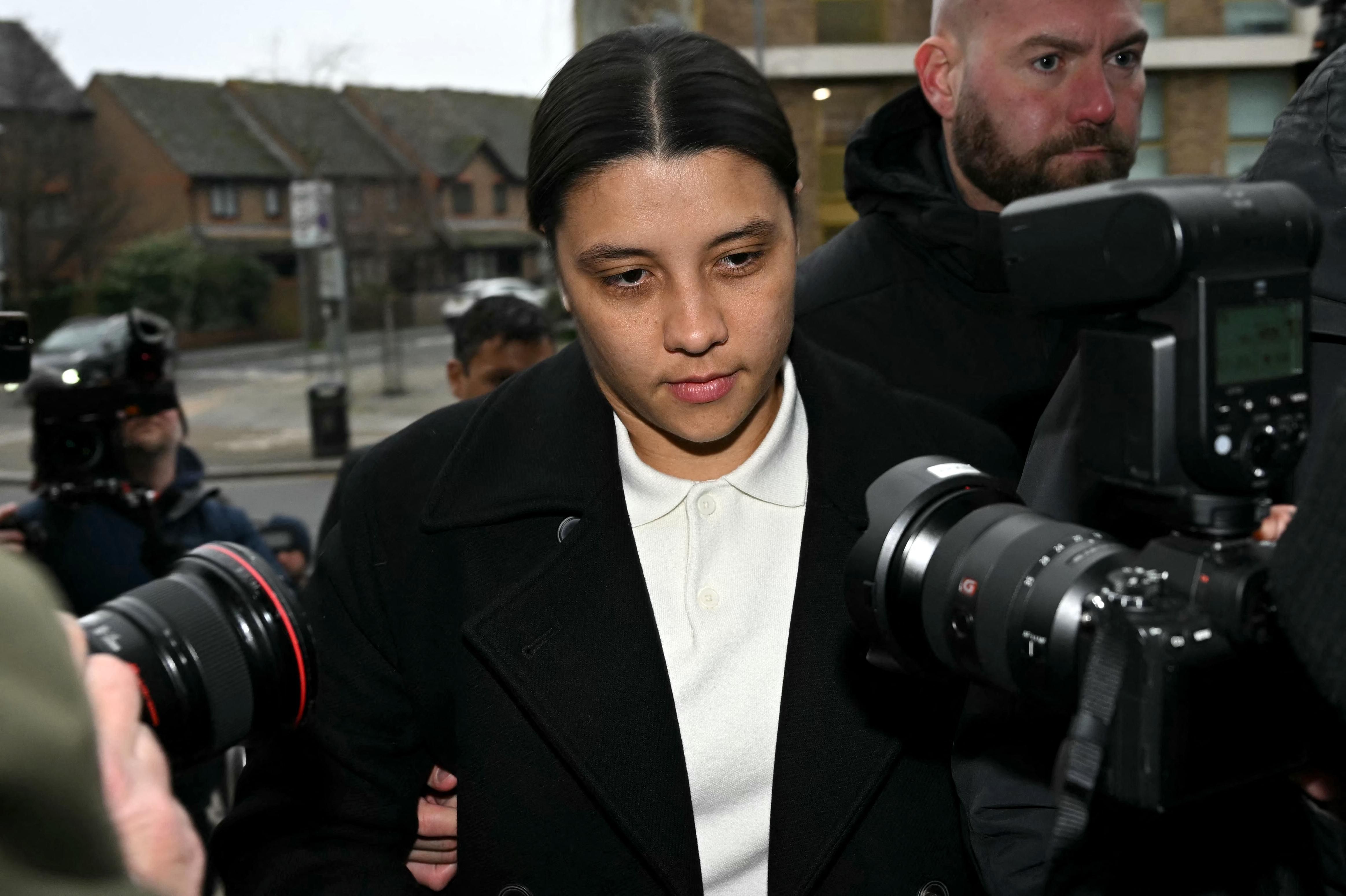 Chelsea's Sam Kerr found not guilty in 'stupid and white' police ...