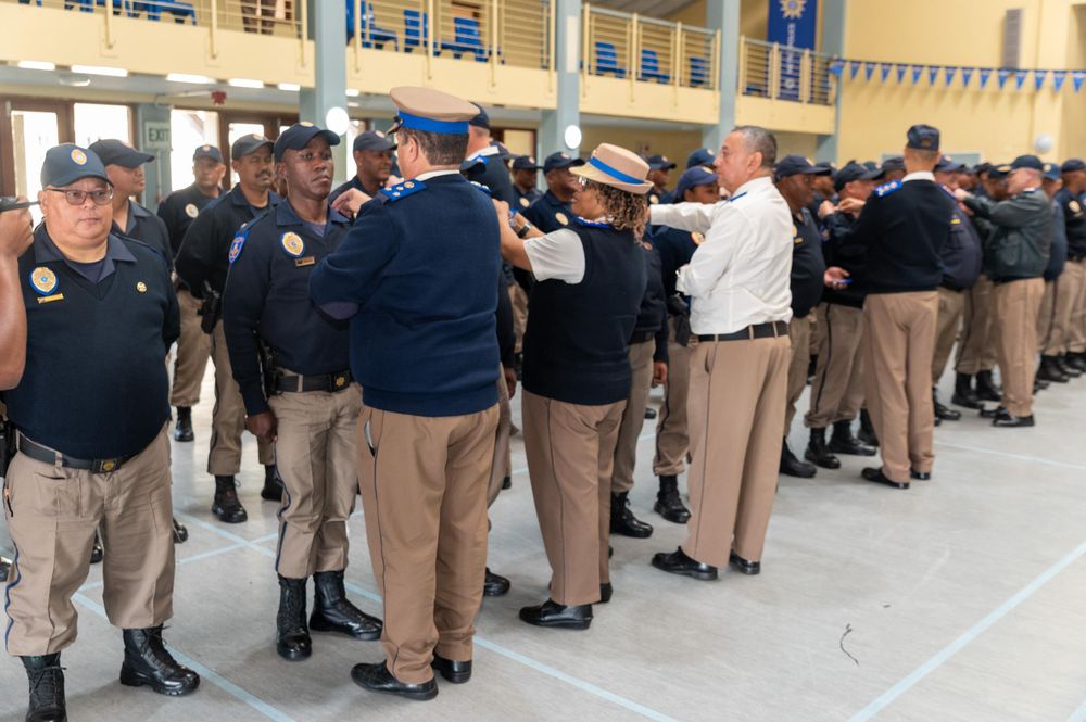 City of Cape Town promotes nearly 200 officers in Metro Police Department