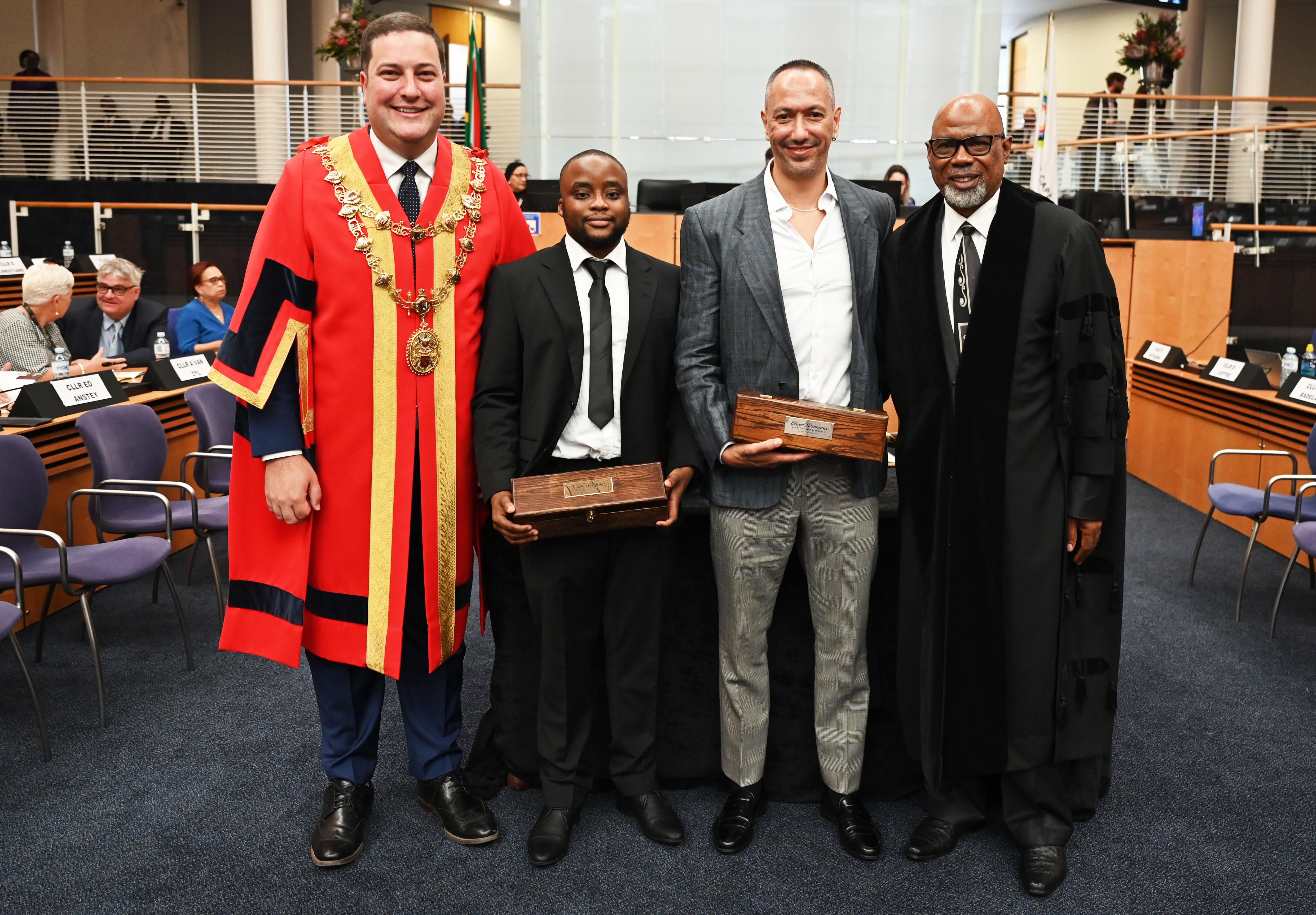 Capetonians celebrated at the City’s civic awards ceremony