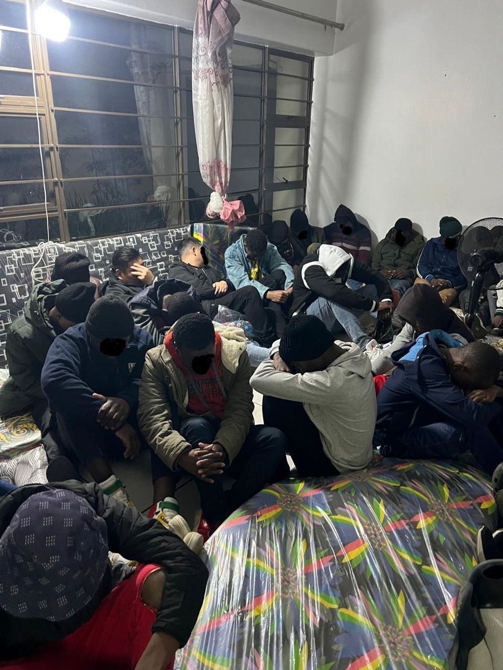 Police net 45 suspects, seize sim cards and computers following raid at ...