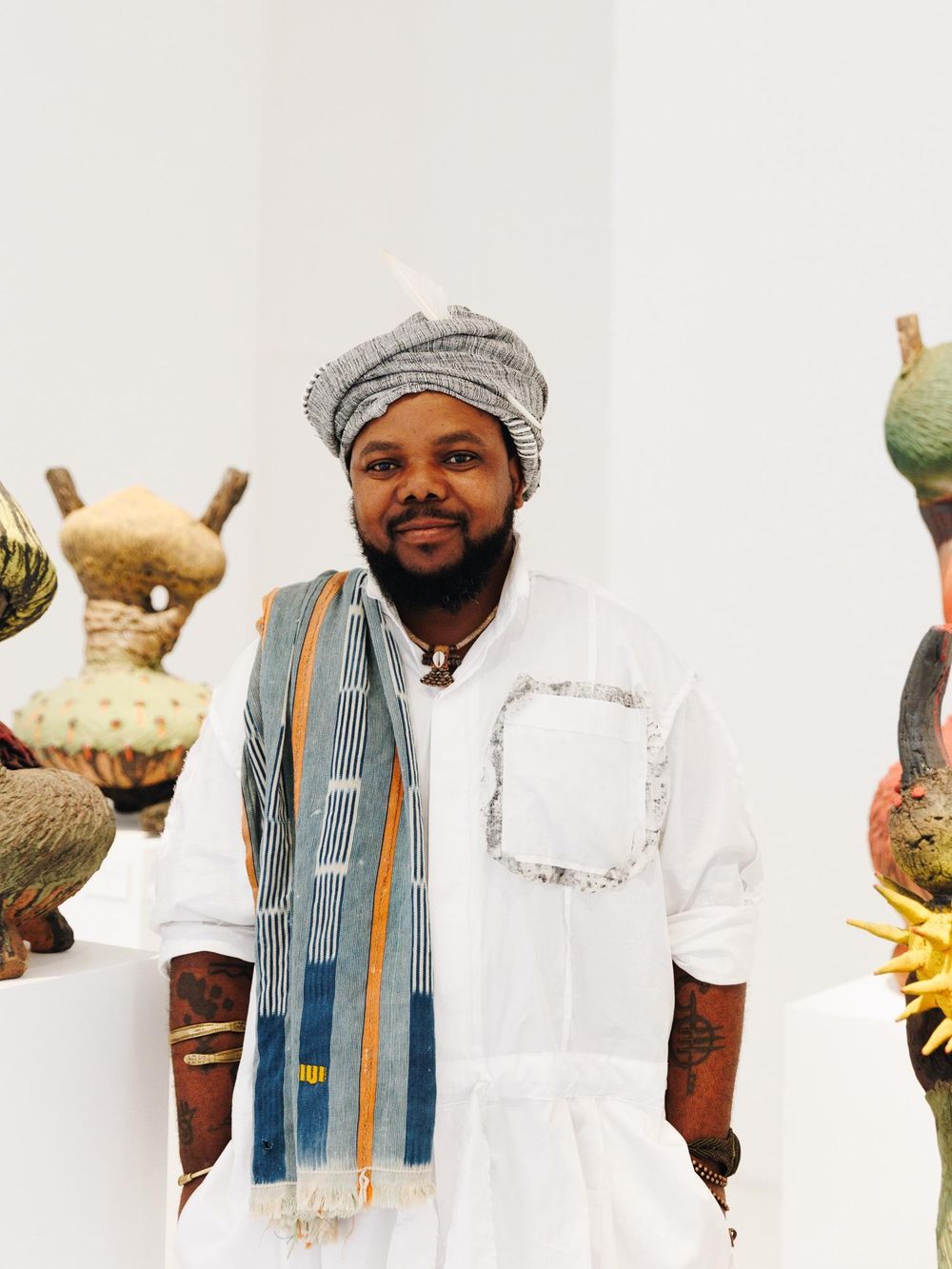 When Ritual Becomes Performance: Reflecting on Andile Dyalvane exhibition