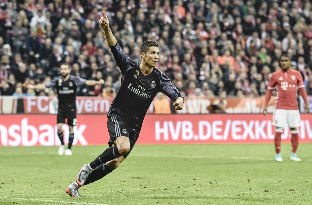 100 up for Ronaldo