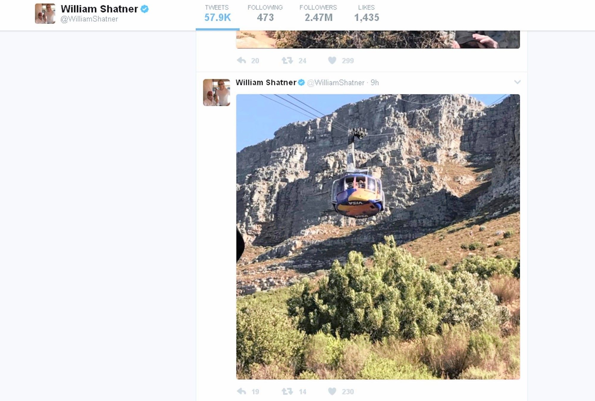 Star Trek actor beamed up to the fairest Cape