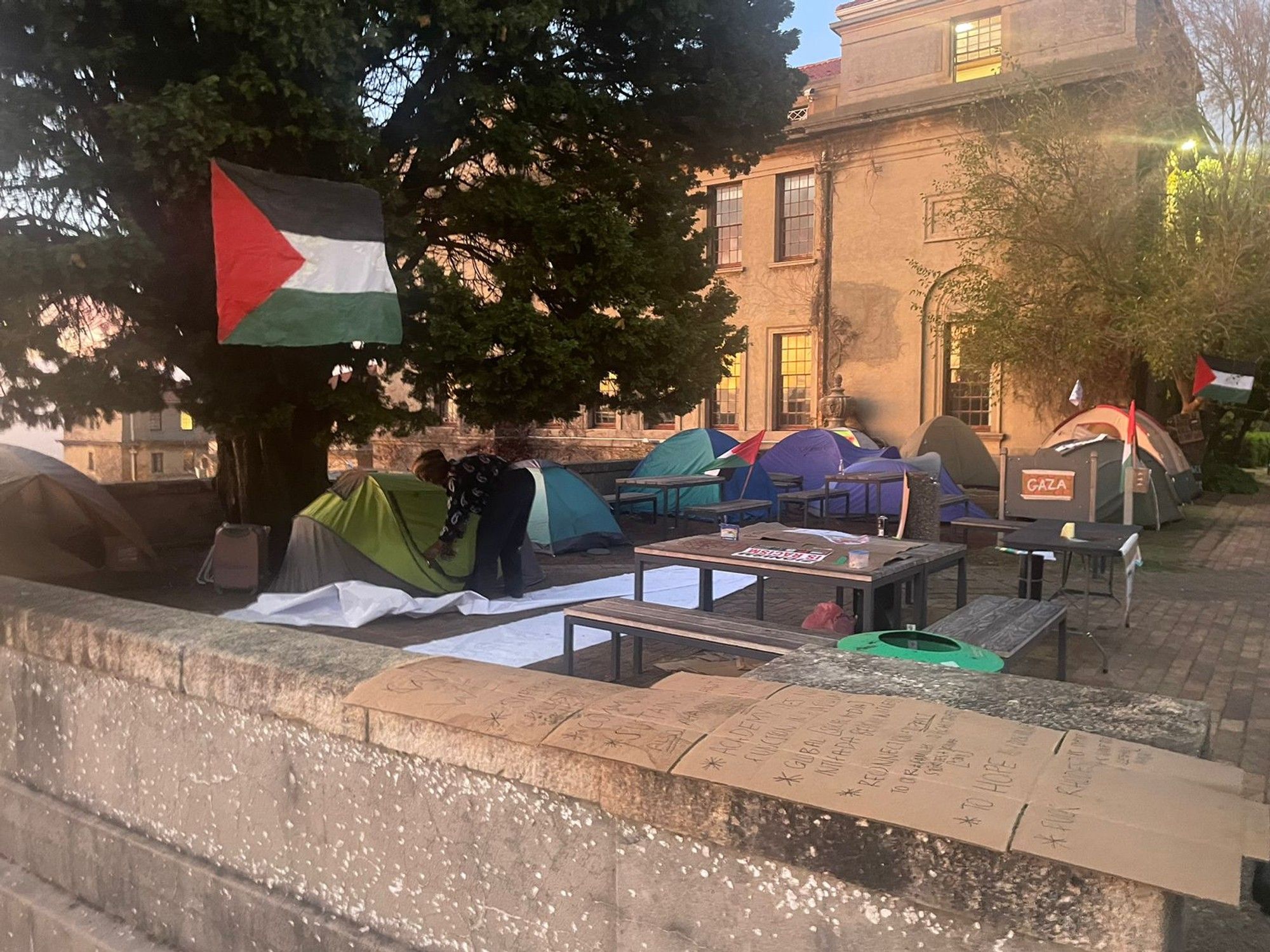 UCT, Wits join global student movement and establishes encampments for ...