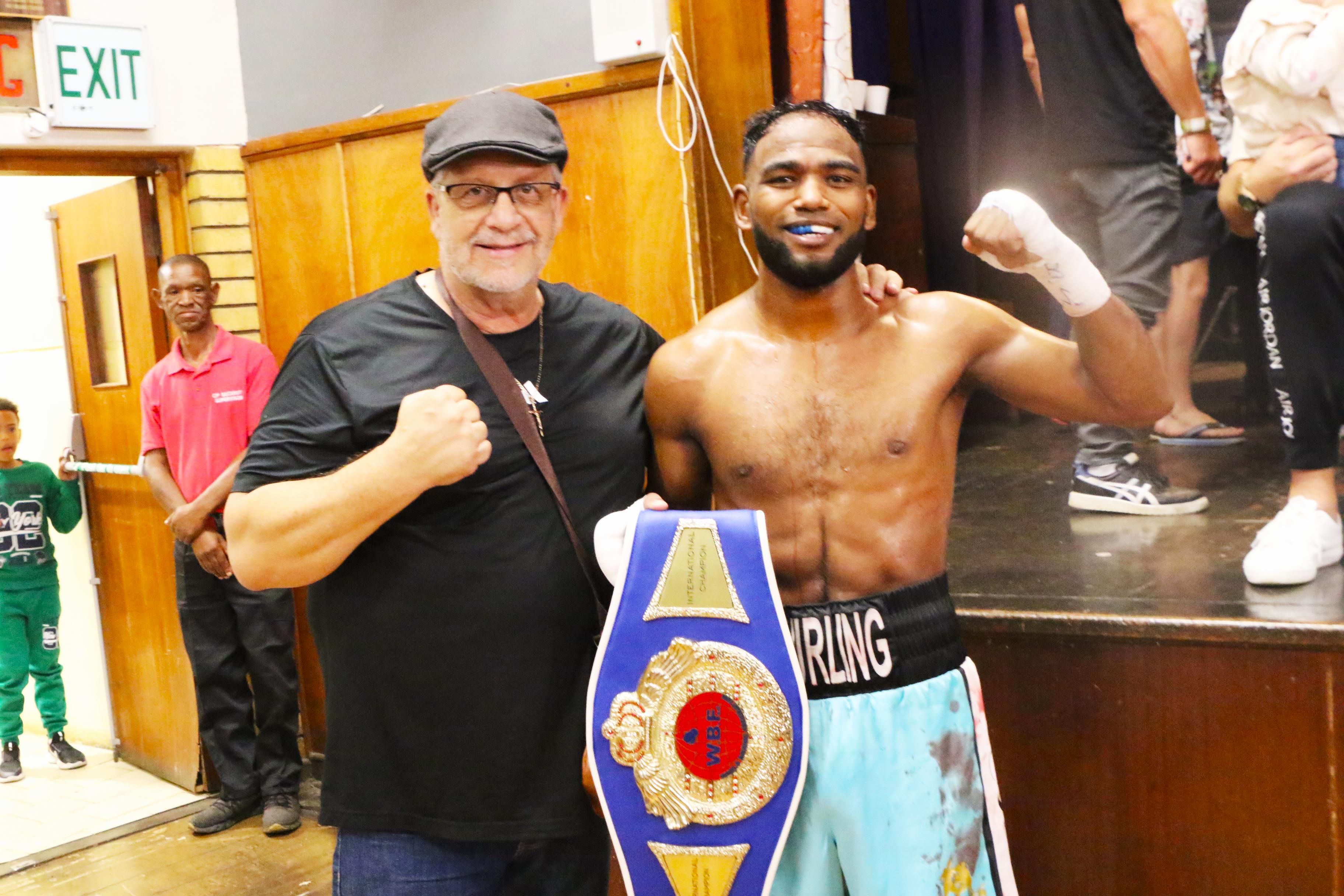 Chellan storms to victory with second round TKO
