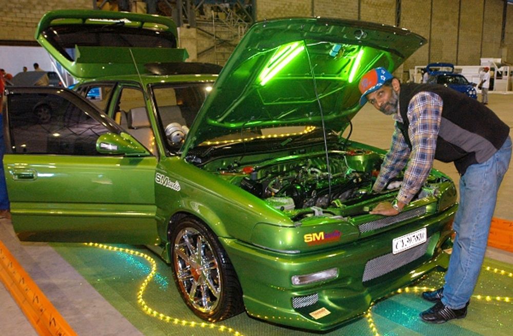 Cars were the (bright) stars at Blingfest