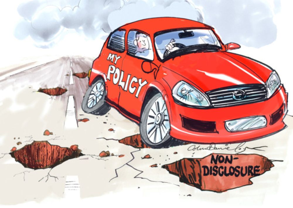 Insurance case raises questions about disclosure