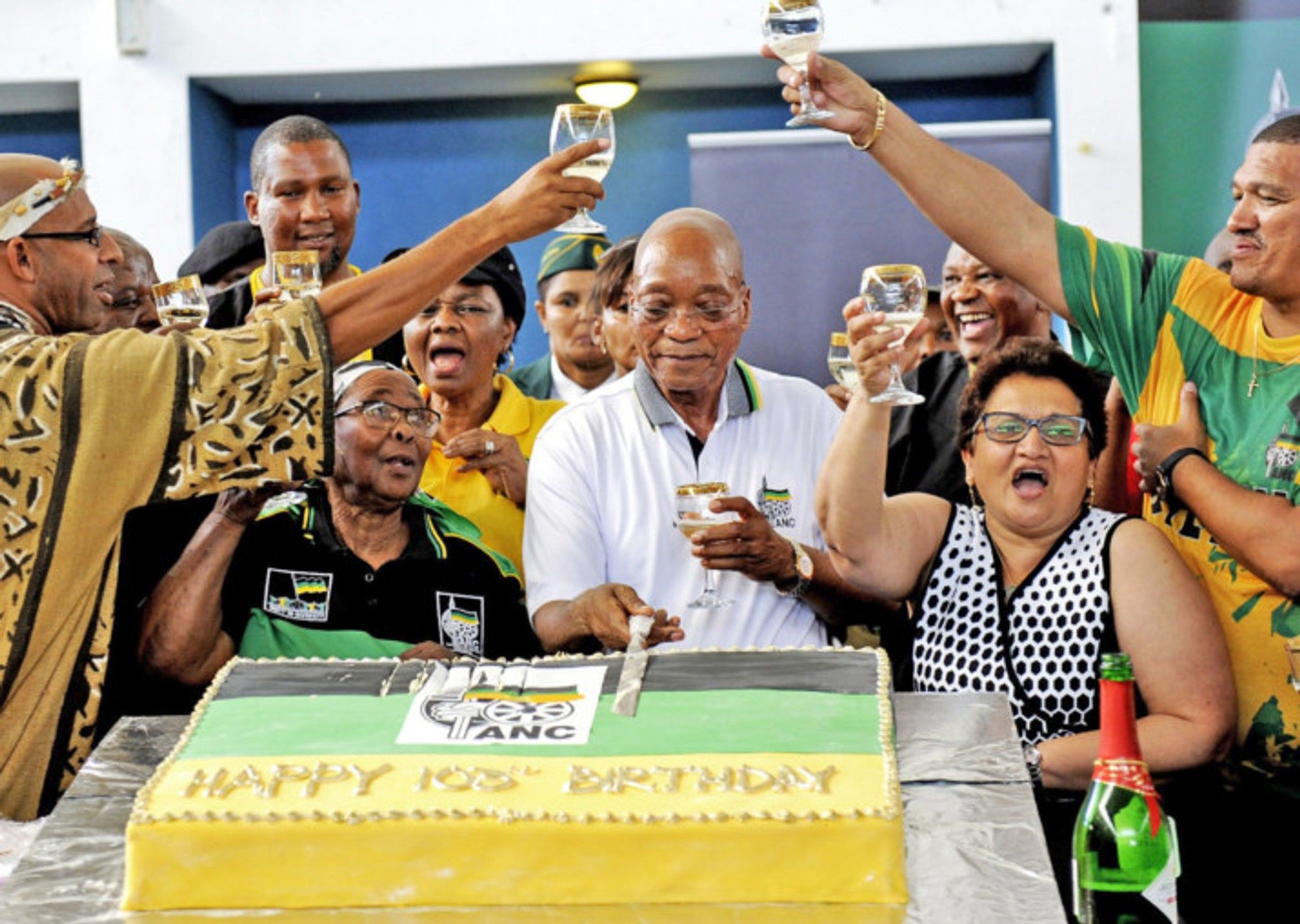 Frosty Mitchells Plain icing on ANC cake