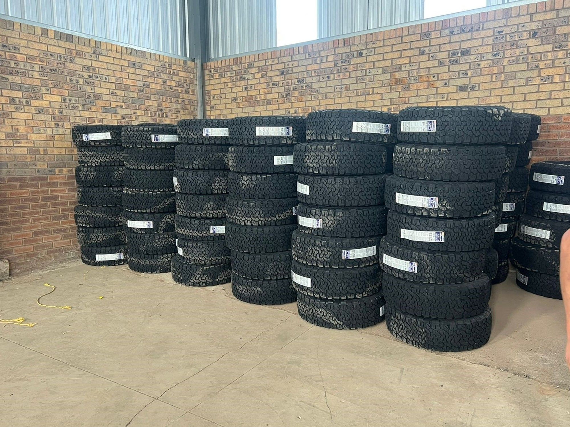 PICS: Police find R3m worth of stolen bakkie tyres hidden in a PMB ...