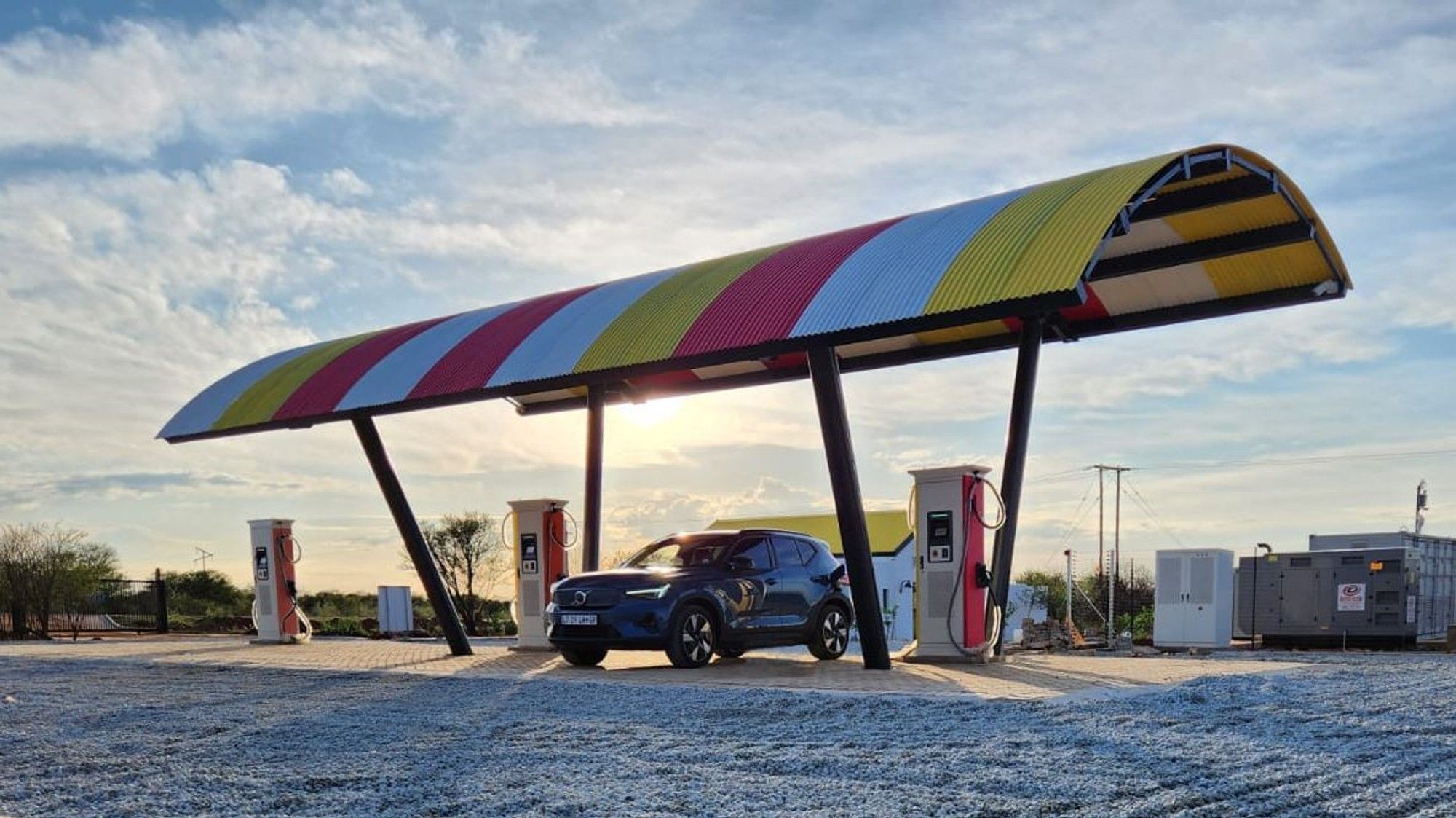Charge opens first of 120 solar-powered EV charging stations that will ...