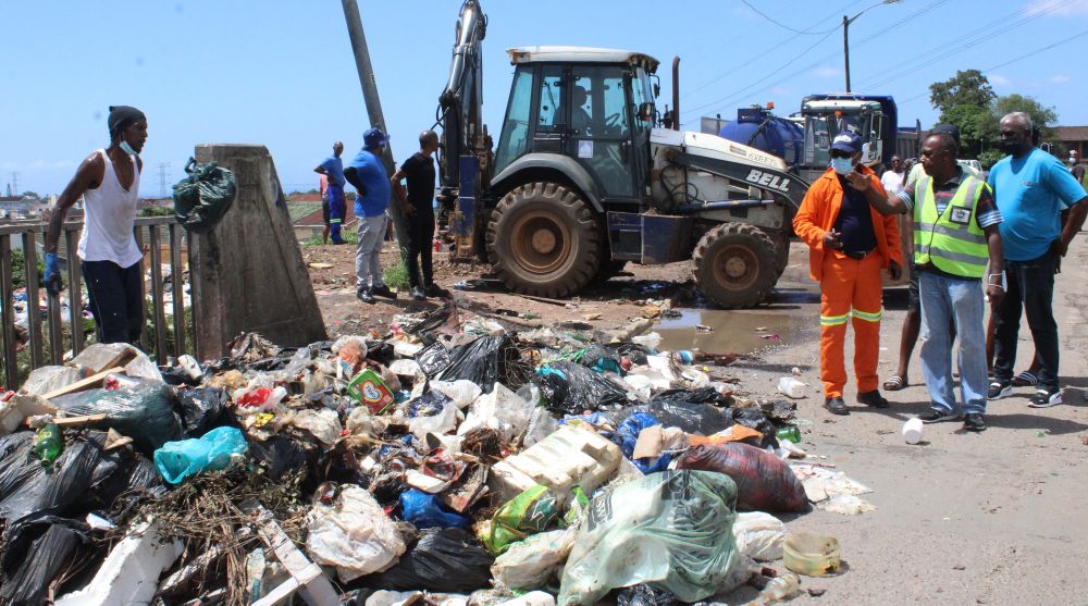 Illegal dumping: Durban Solid Waste and community unite to clean ...