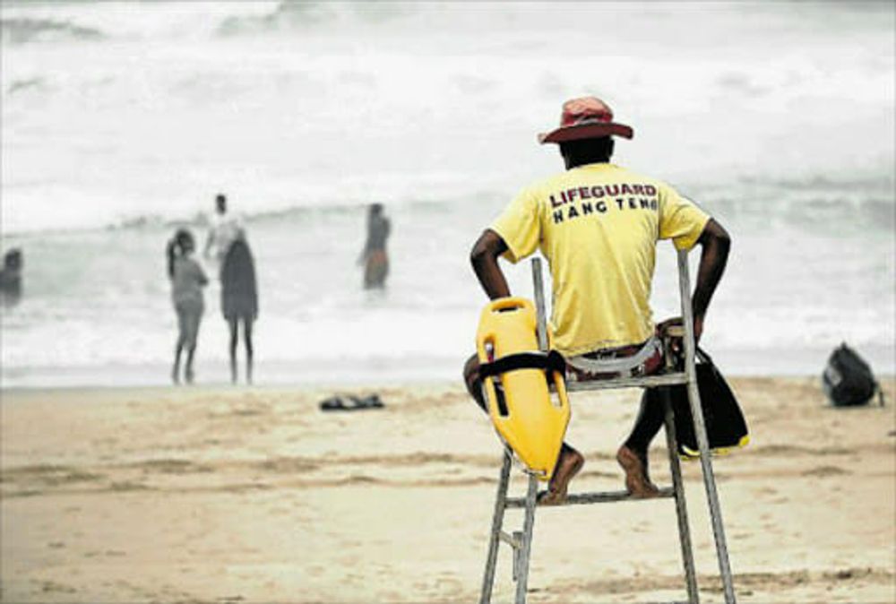 Lifeguards save eight swimmers from rip currents at East London beach
