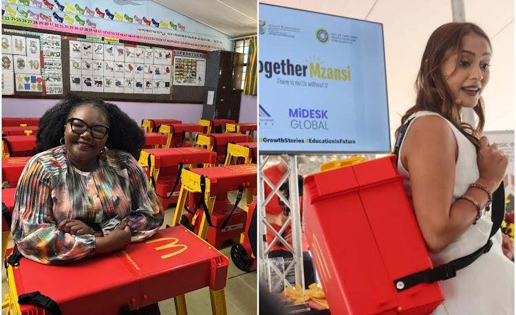 Social worker warns MiDesk backpacks could be used as weapons at schools