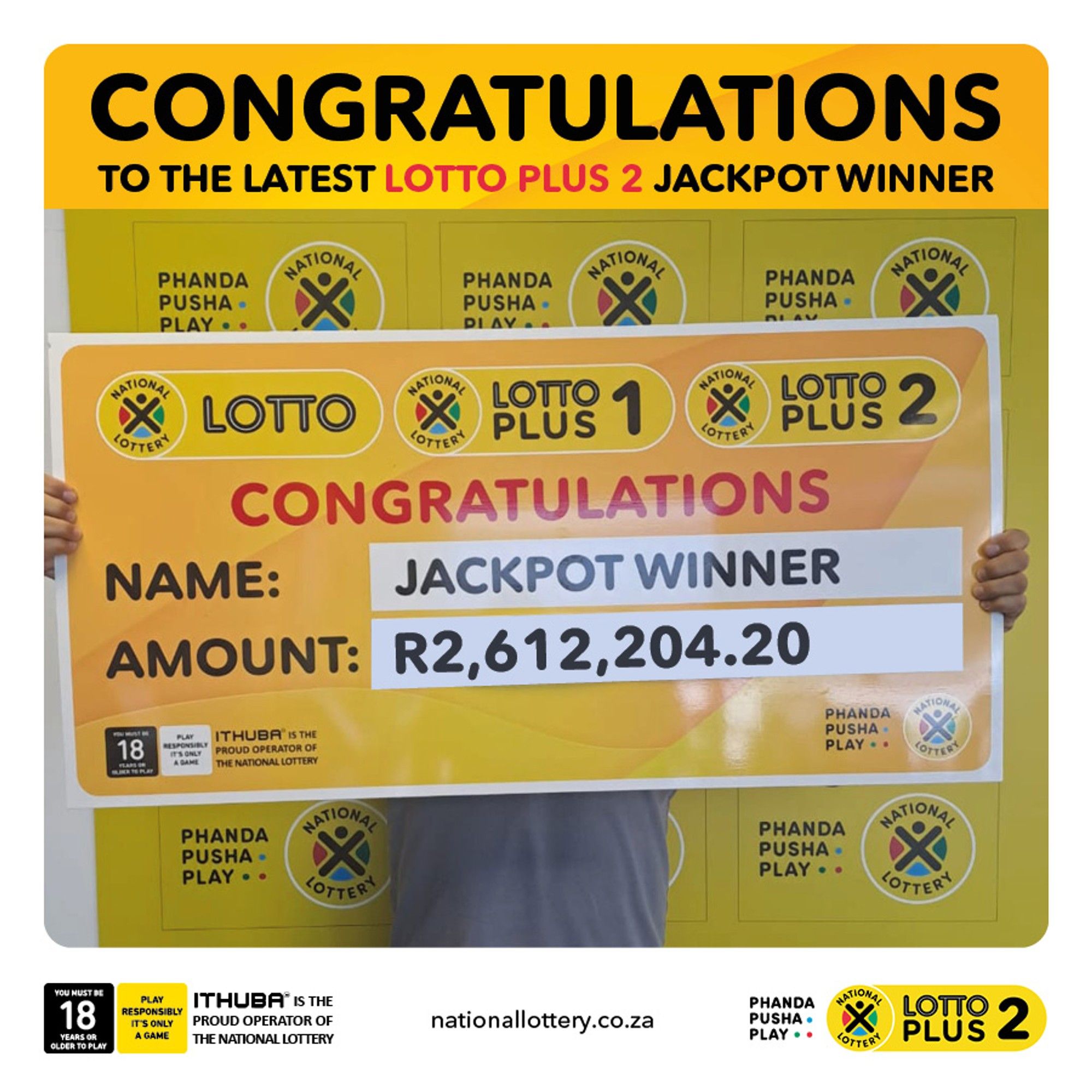 KZN Lotto winner plans to share part of his R2.6m jackpot with the less ...
