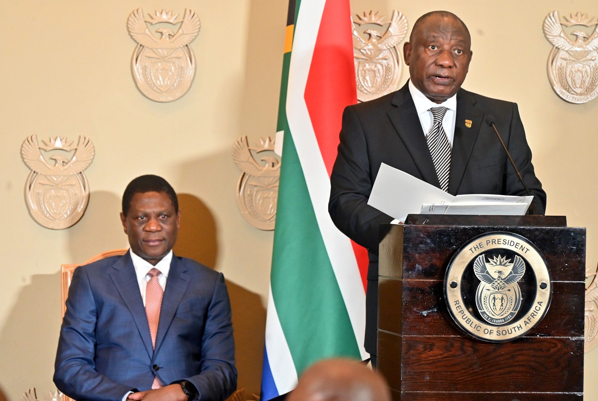 Mashatile’s job as deputy remains safe, assures Ramaphosa