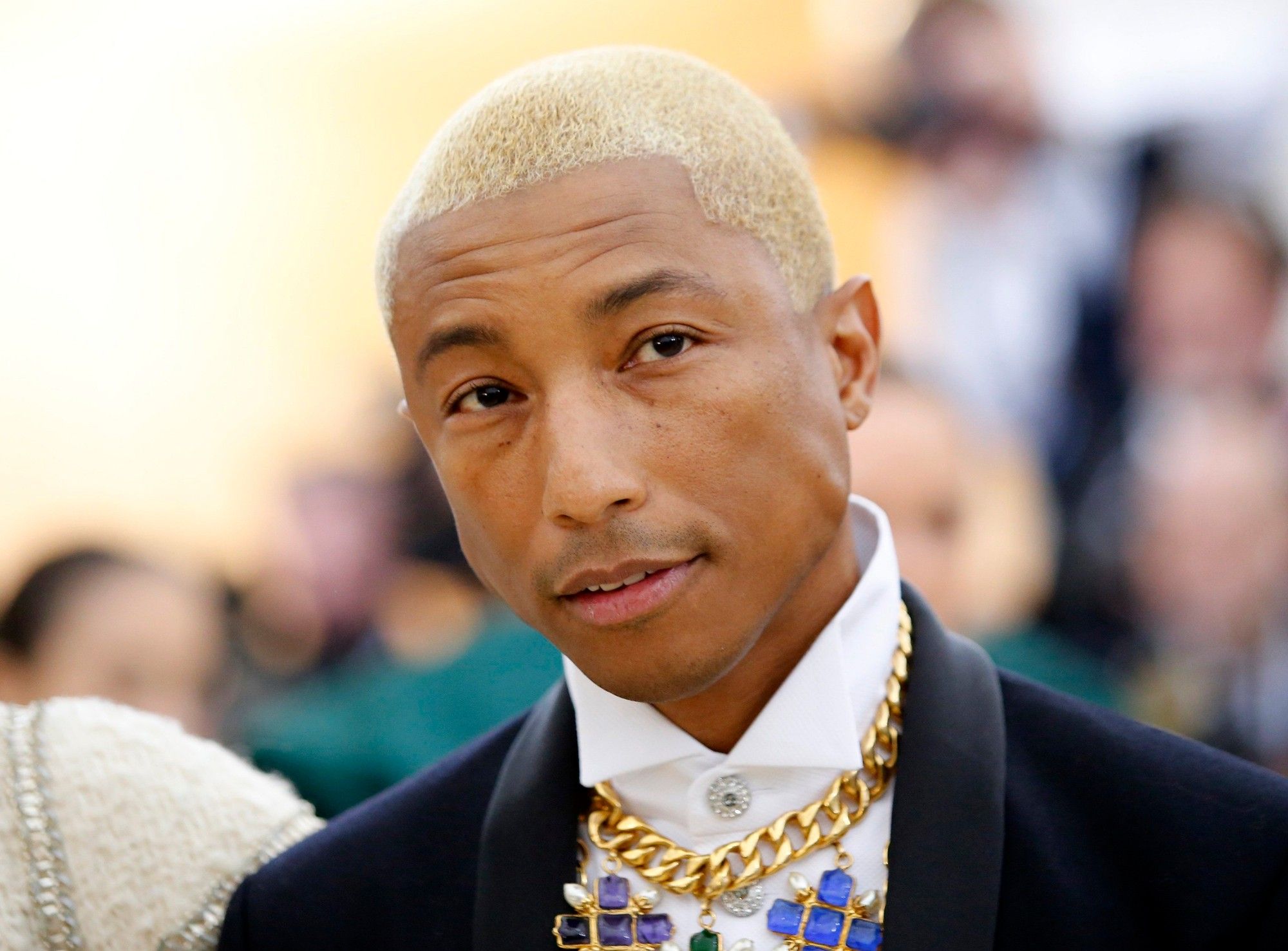 All eyes on Pharrell Williams as celebrity designer kicks off Paris ...
