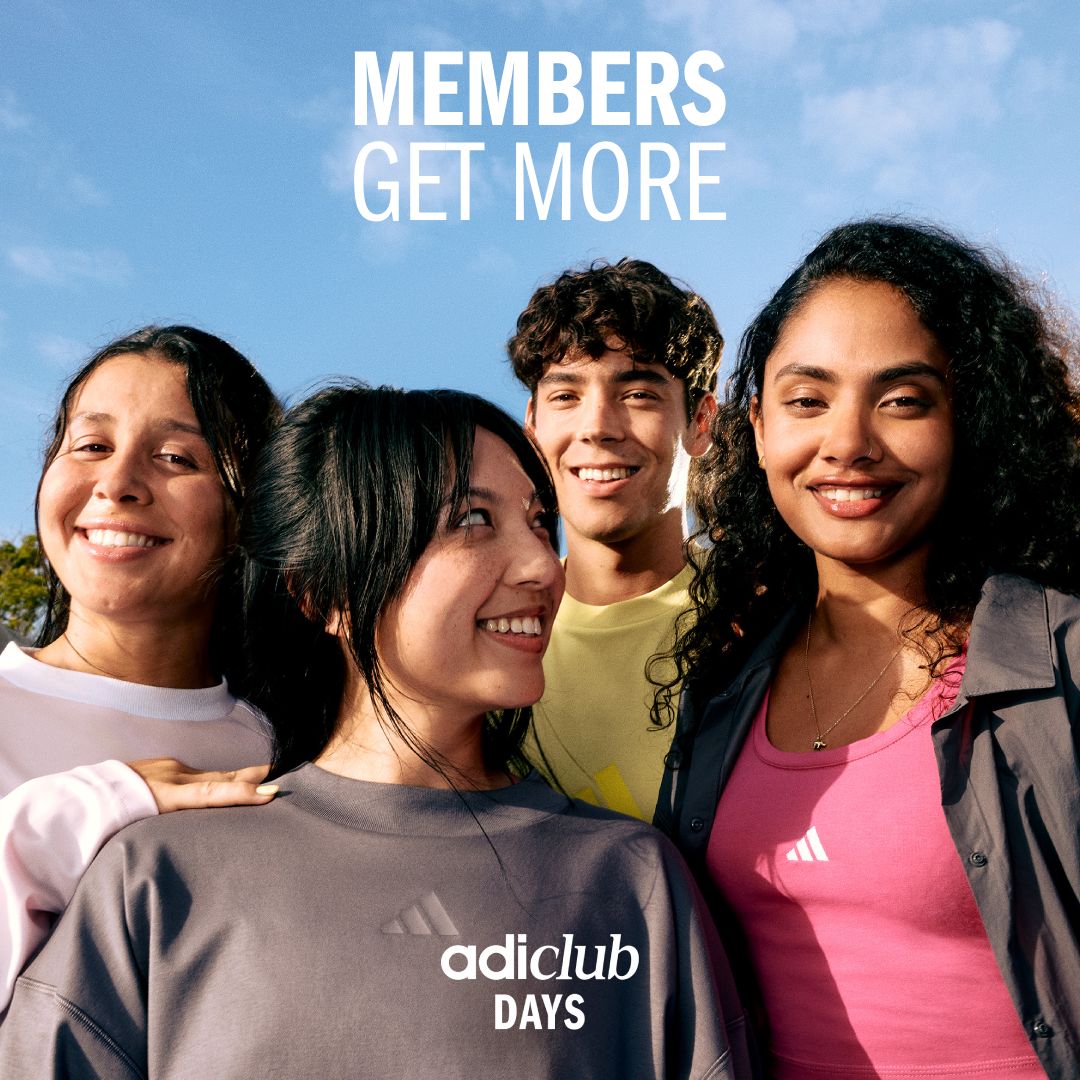 Unlock exclusive rewards with adidas adiClub Days