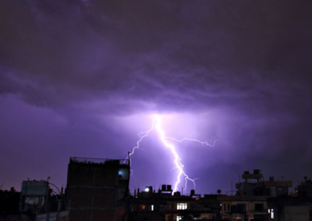 Lightning kills boy scout