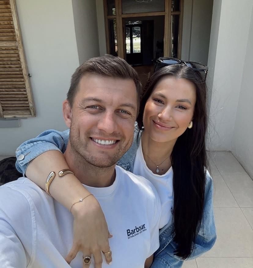 WATCH: Handré Pollard and Marise celebrate the arrival of their newborn ...