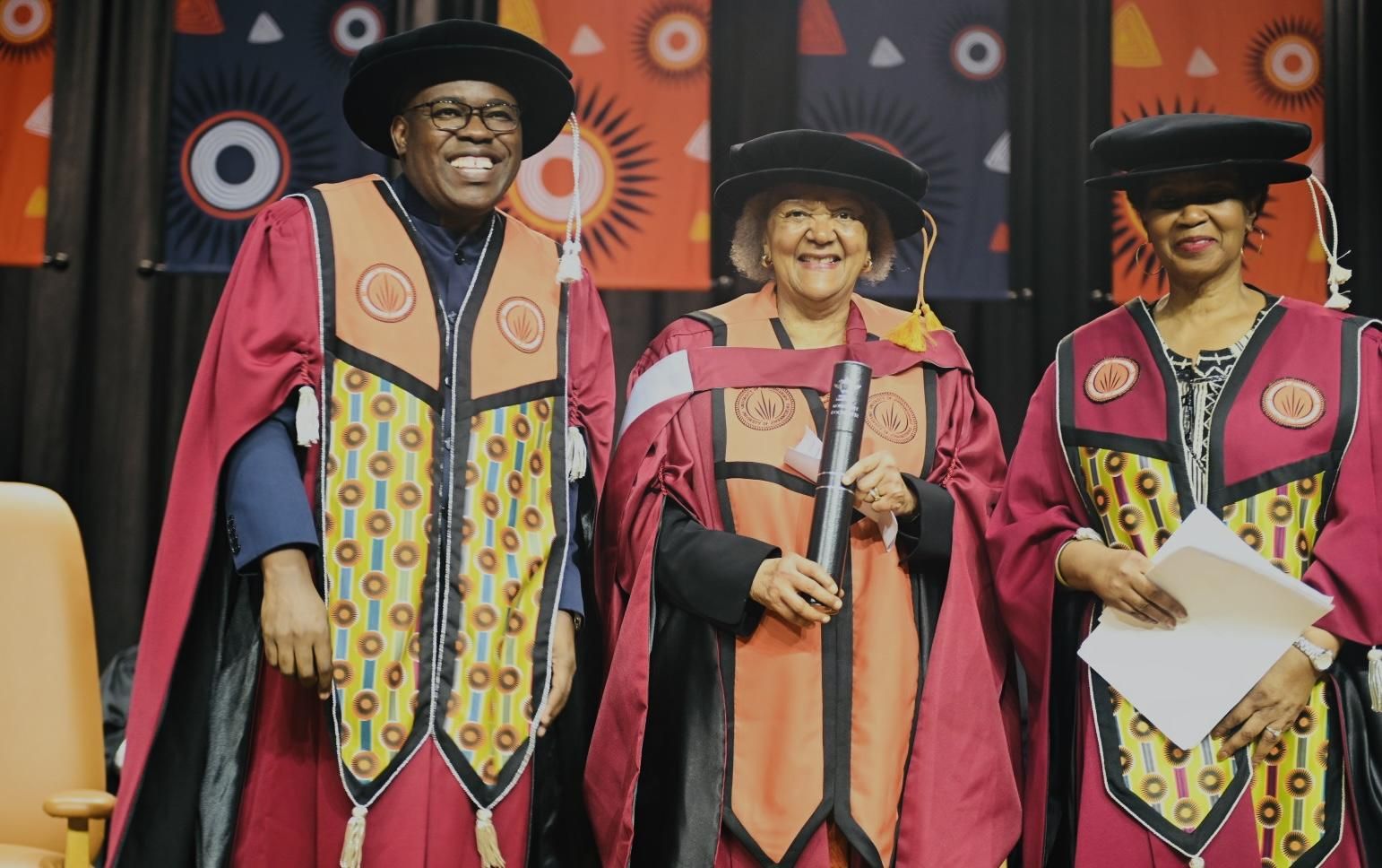 UJ confers honorary doctorates on two icons