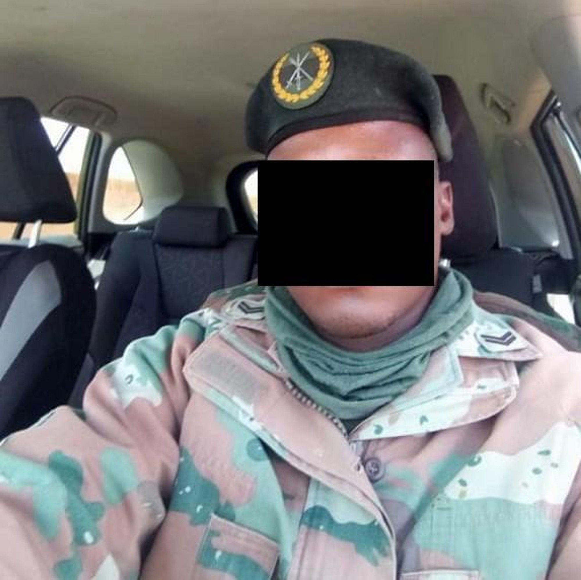 Man arrested for wearing SANDF uniform and found with unlicensed ...