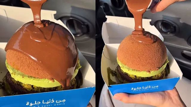 Dubai’s viral chocolate burger divides the internet: culinary genius or ...