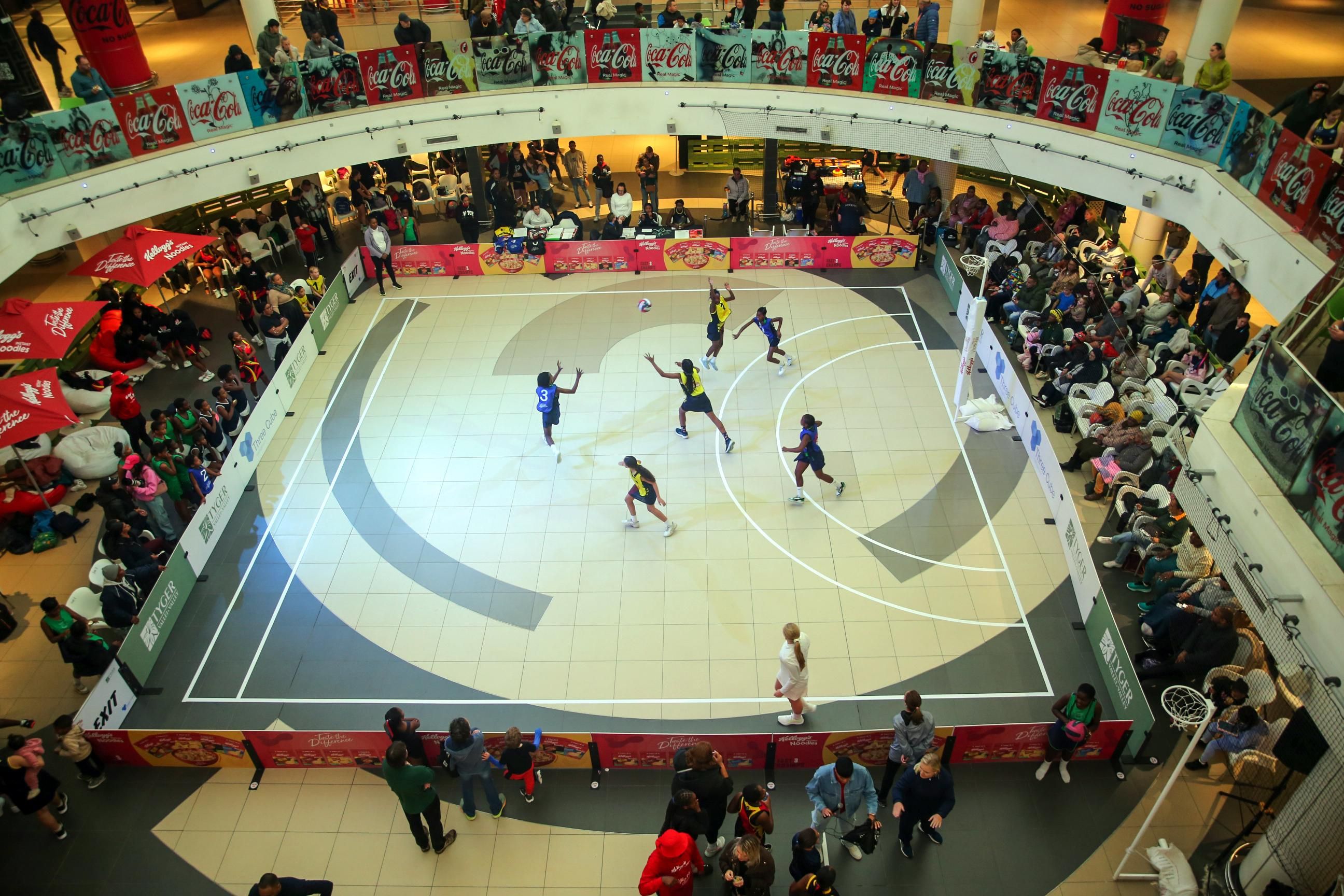 Fast 3 netball action at Tygervalley