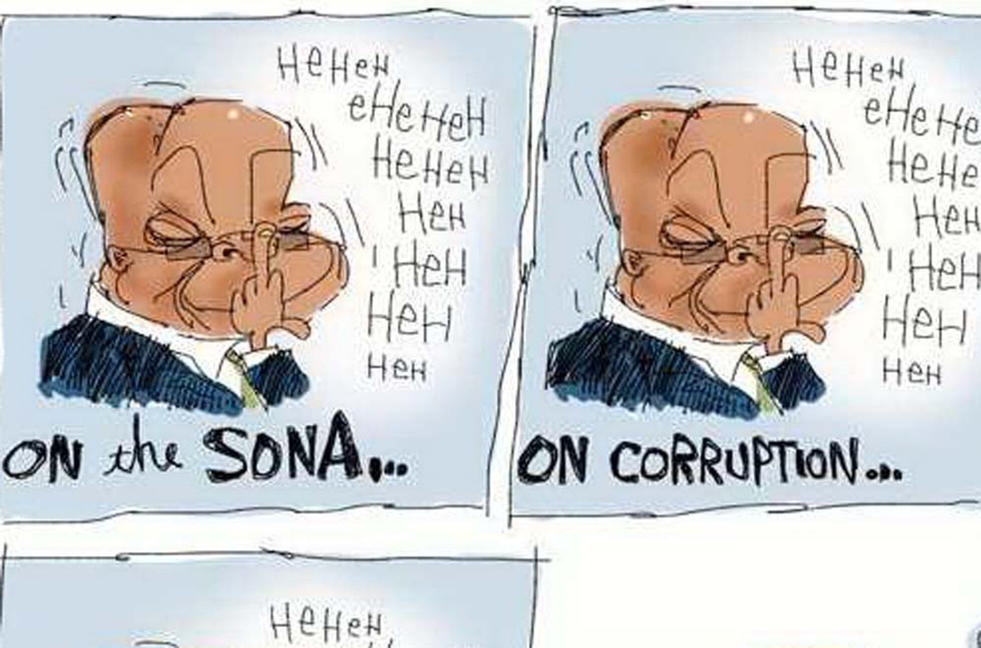 South Africa 2015 in cartoons