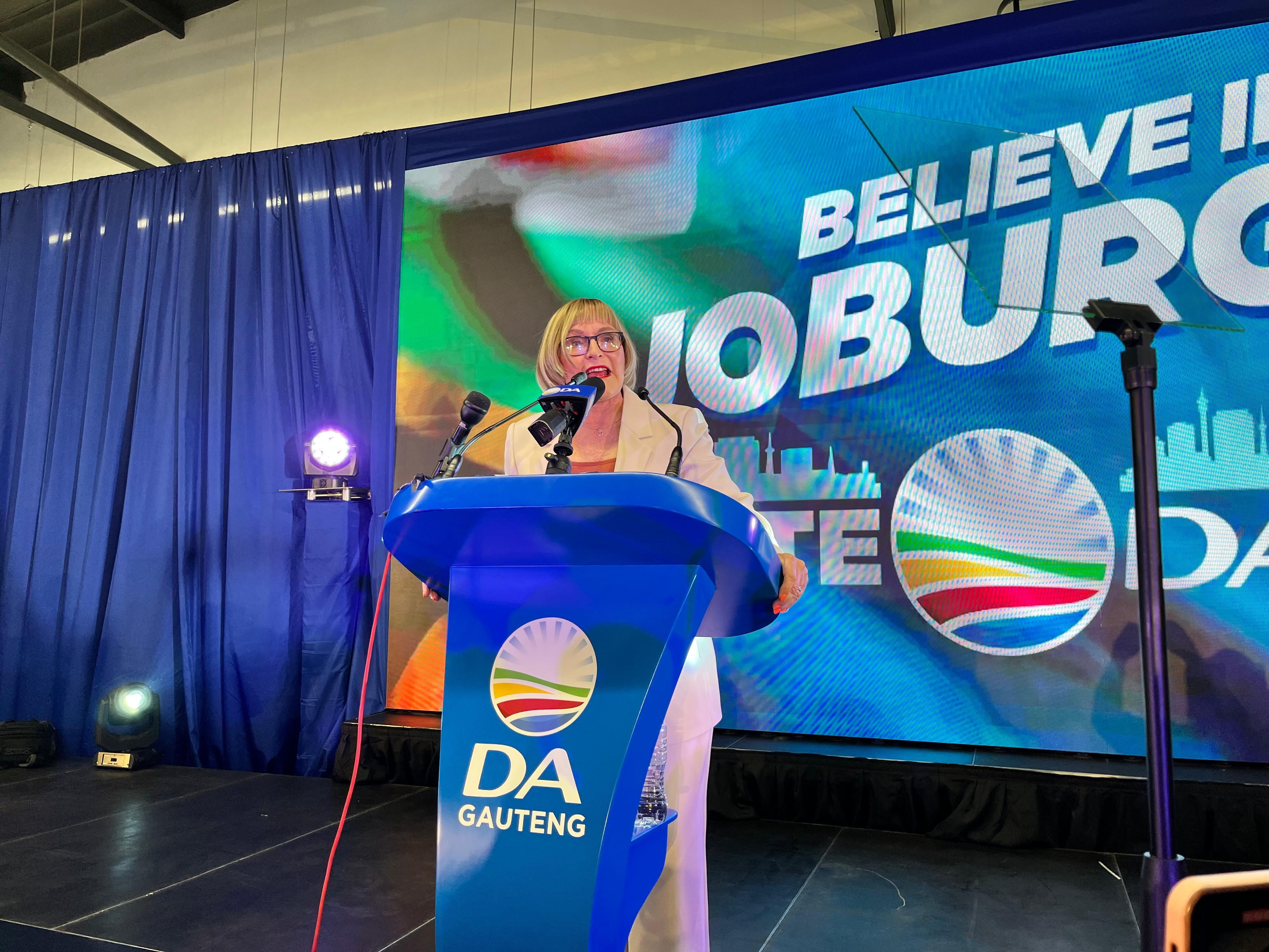 Helen Zille, 74, enters Joburg mayoral race for DA