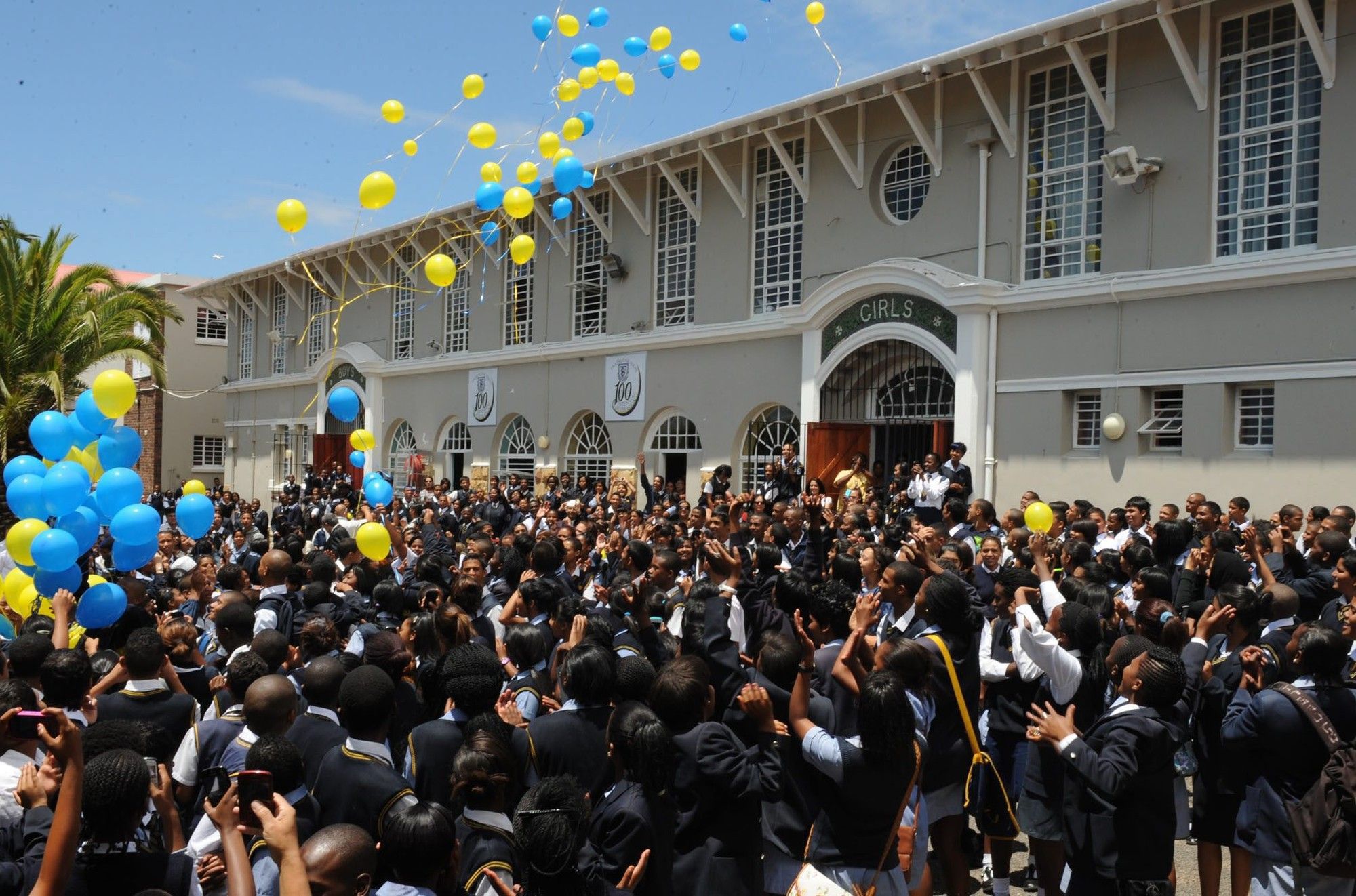 Trafalgar High School celebrates 110th anniversary and its defenders of ...