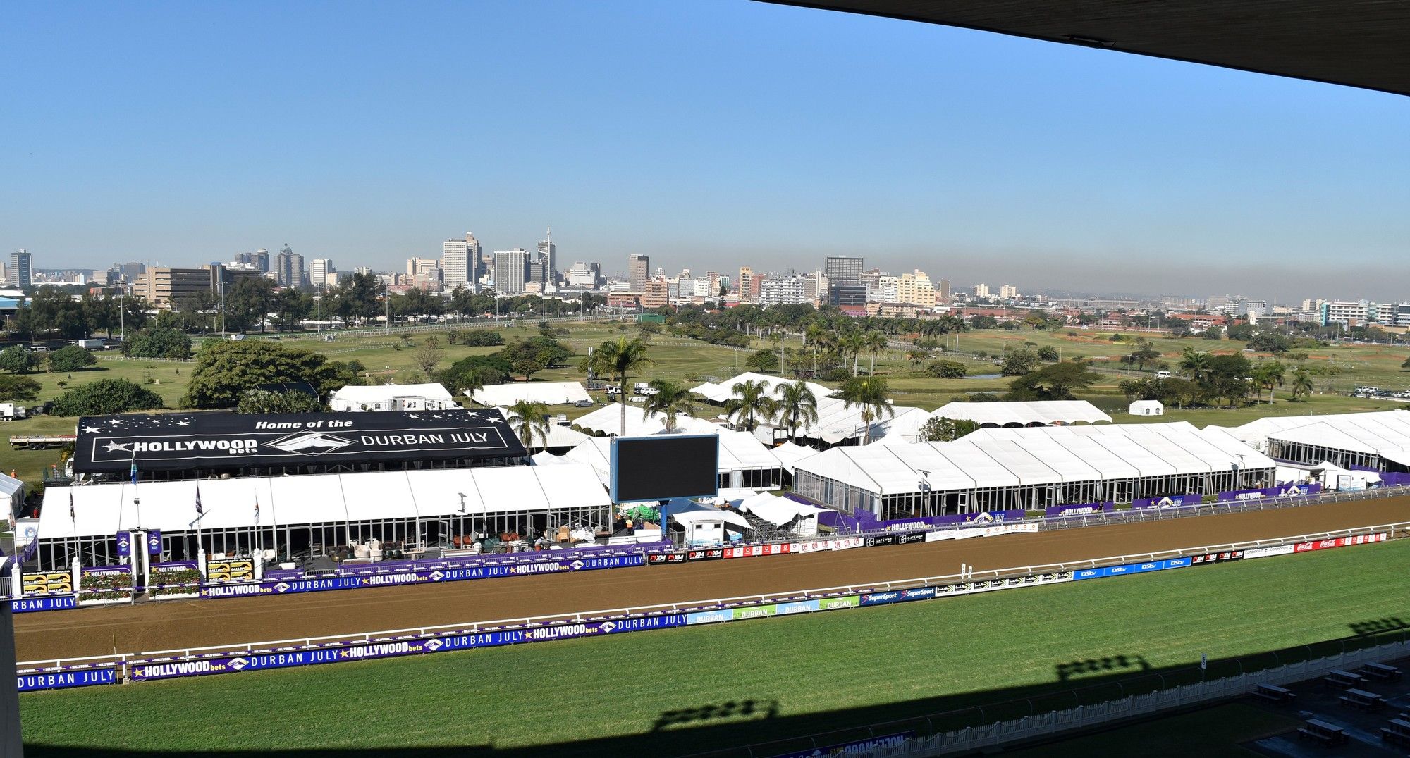 Good weather expected for the HollywoodBets Durban July