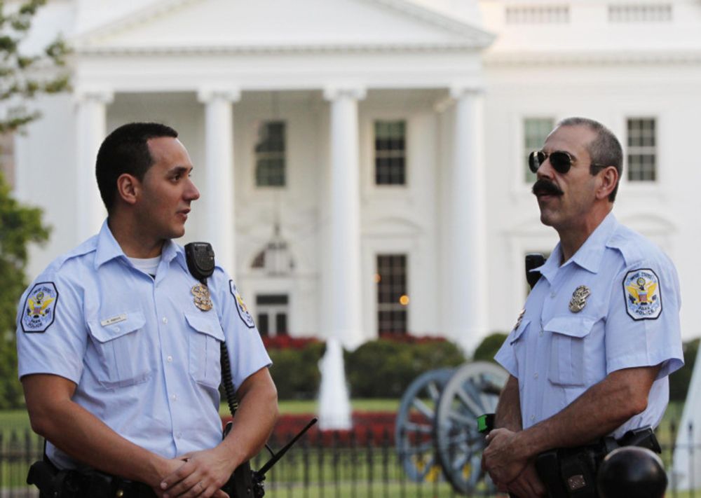 Firecrackers tossed over White House fence