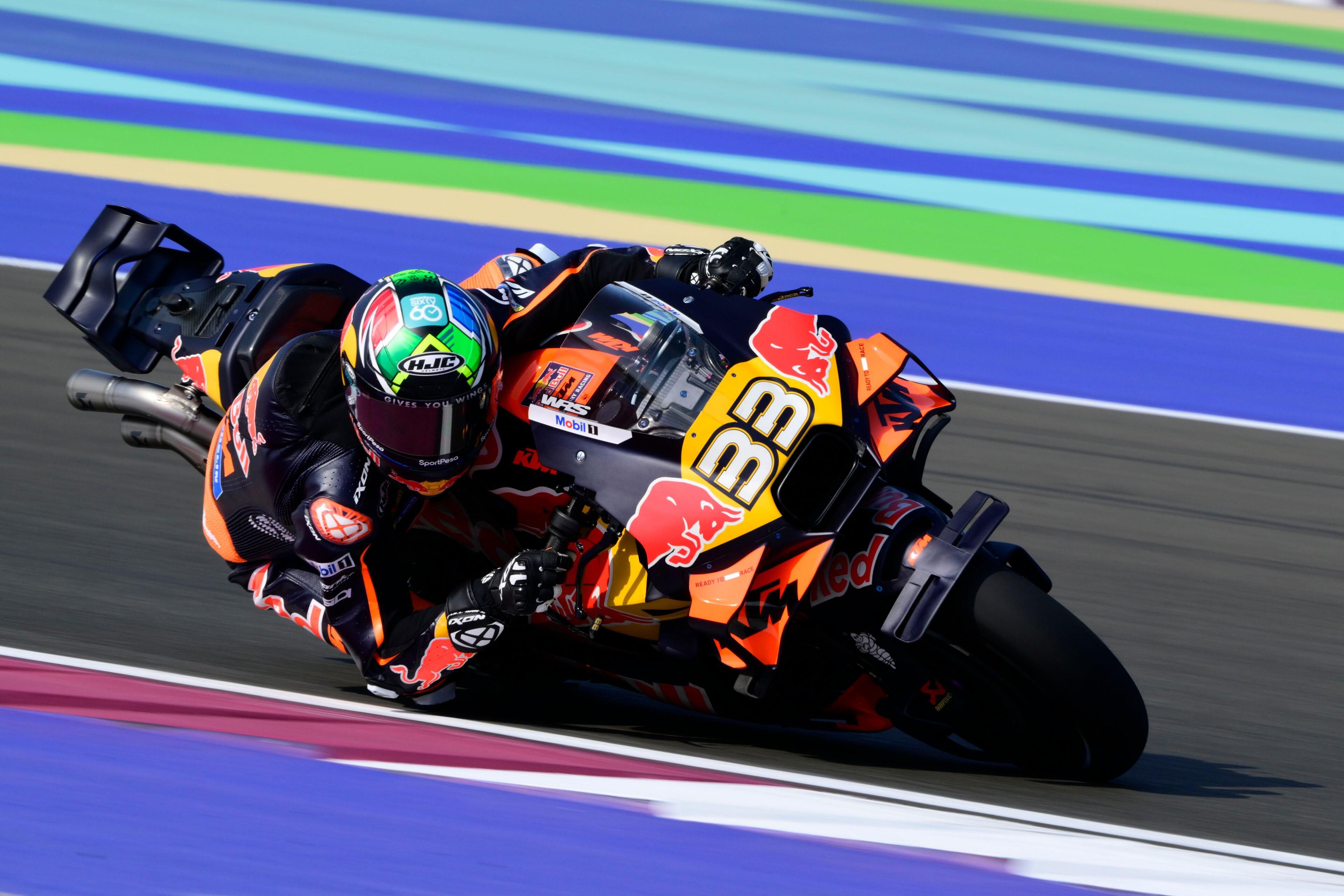 Tough outing for Brad Binder at the Qatar GP