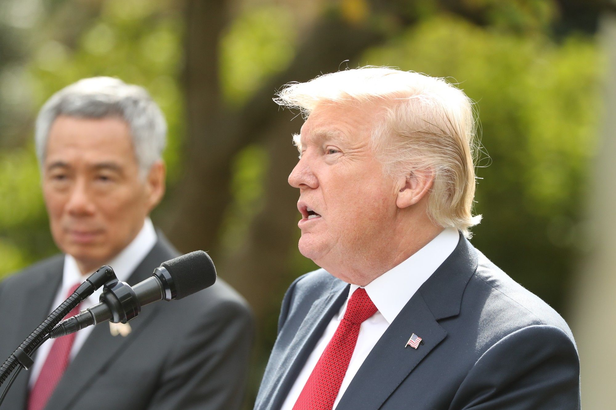 Slain sergeant's mourning widow said Trump made her cry 'even worse'