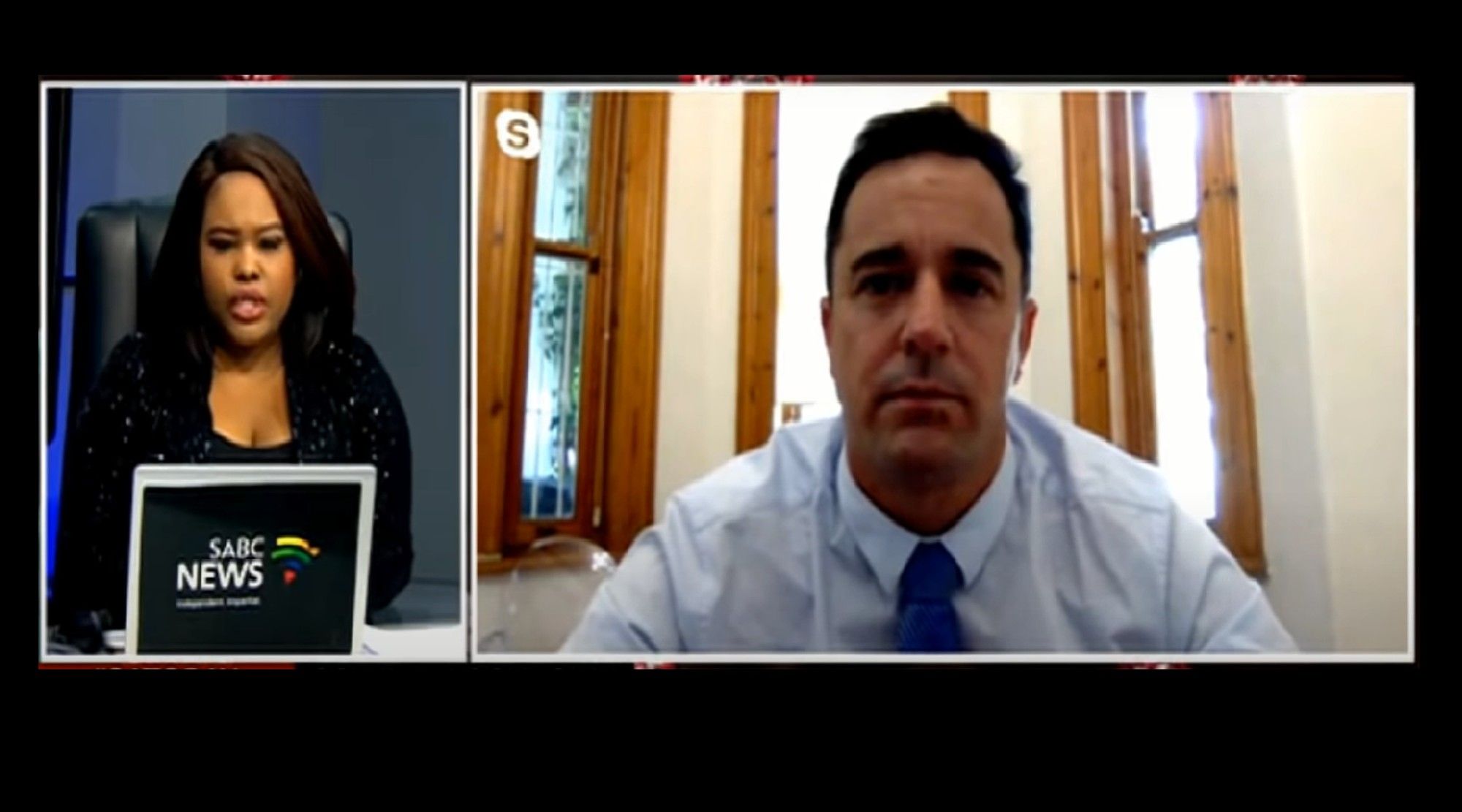 'Which South Africans?' trends after John Steenhuisen's interview with SABC's Flo Letoaba