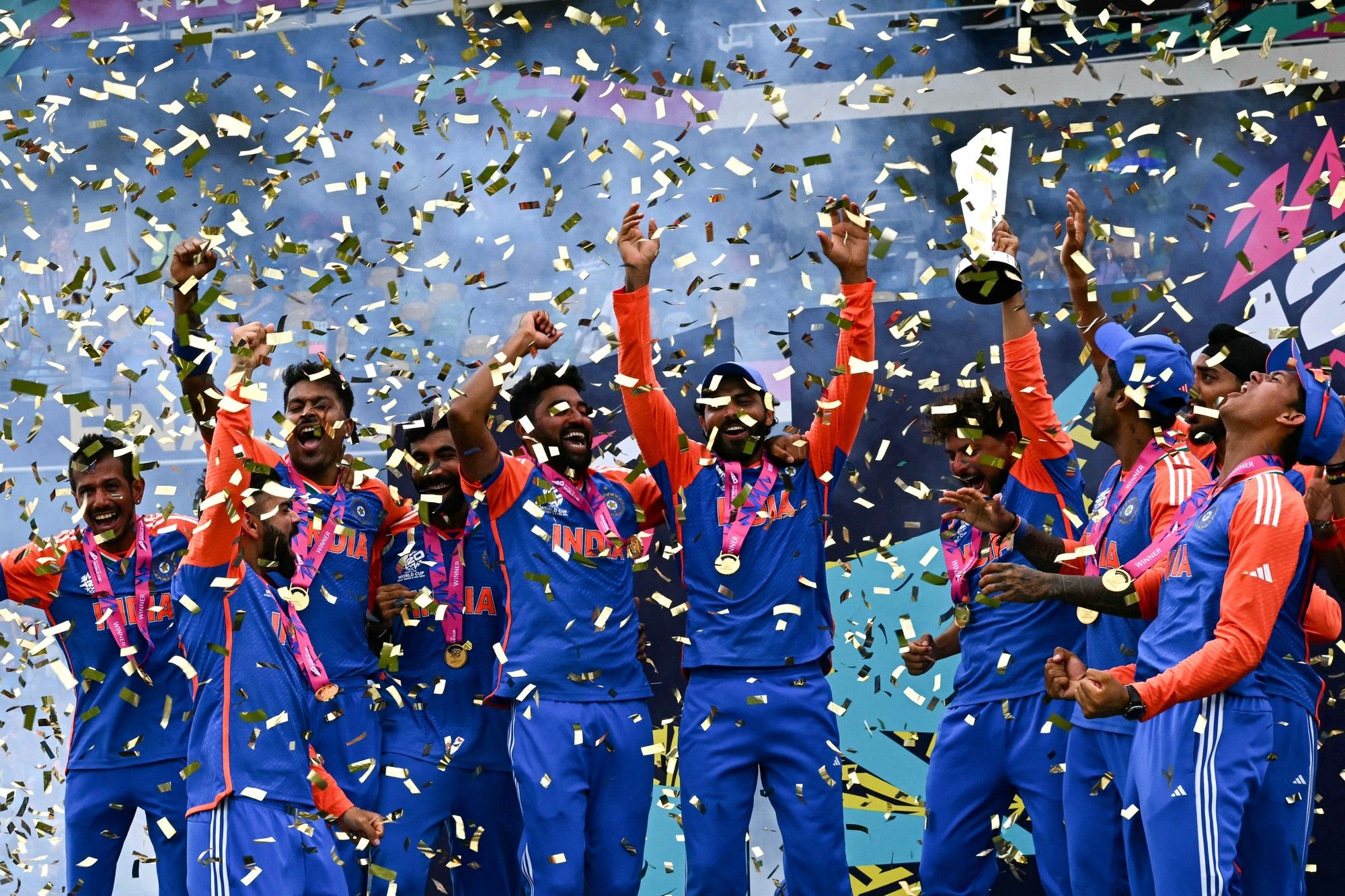 LOOK: India legends celebrate inspiring T20 World Cup final victory ...