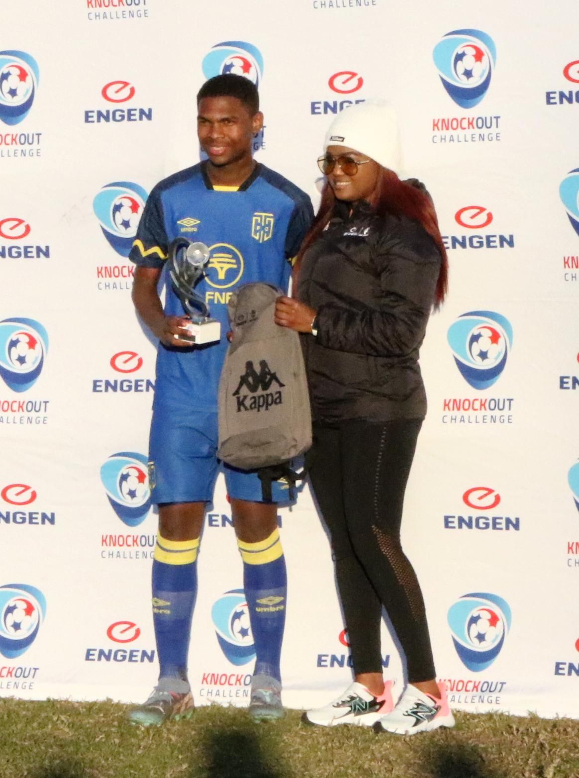 Rising star Joshua Taylor shines at the Engen Knockout Challenge