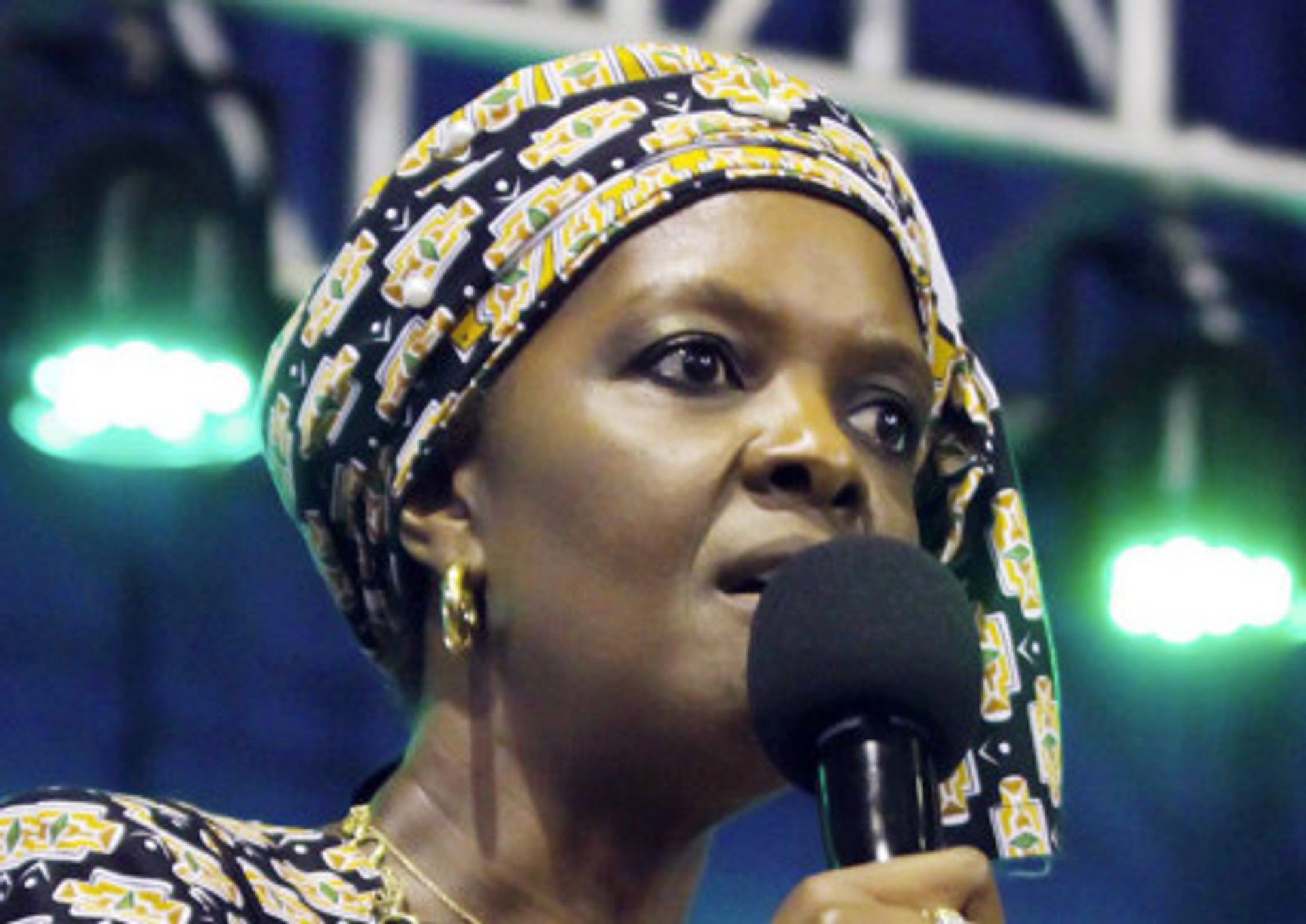 First Lady lashes out at Zim vice-president